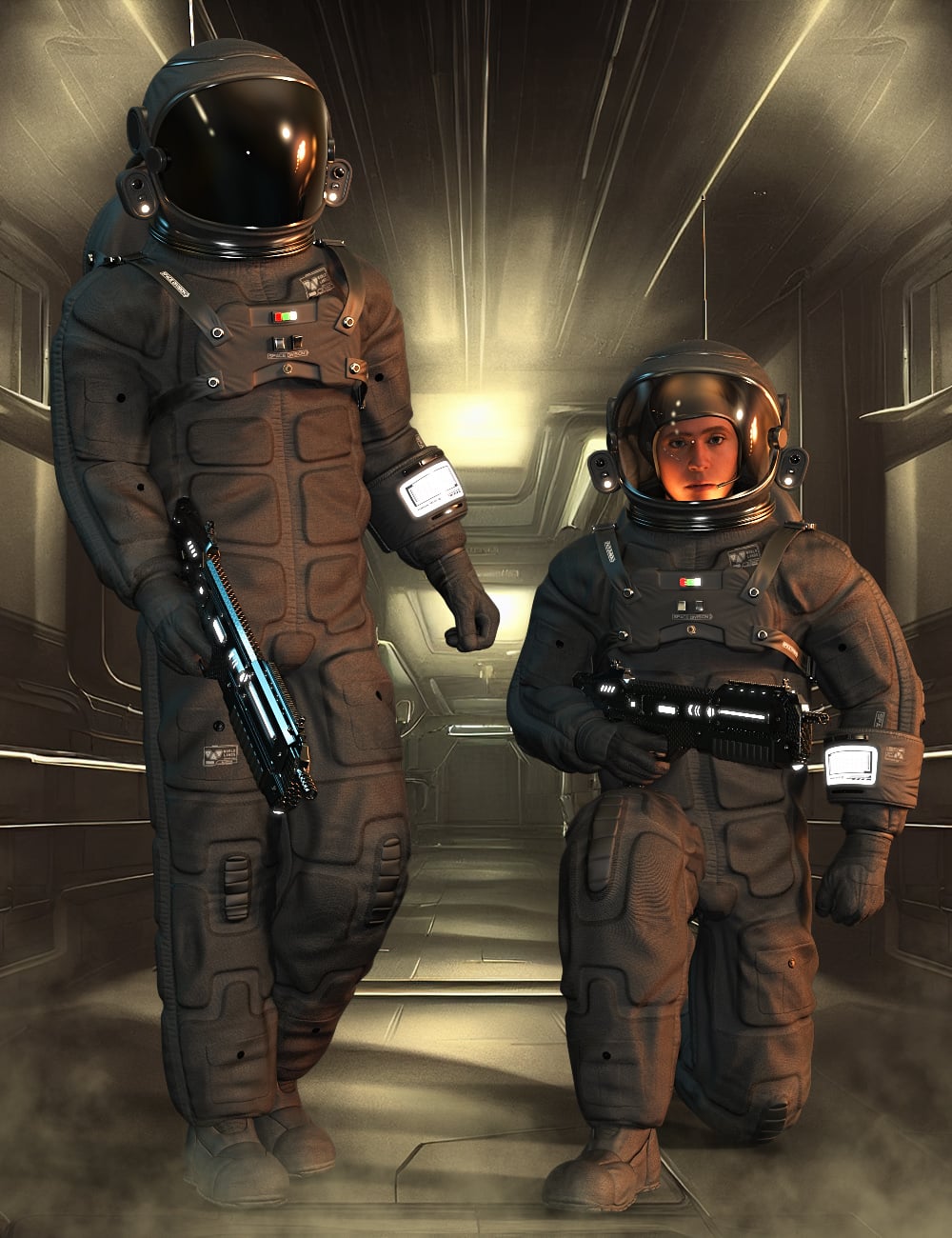 Deep Space Suit for Genesis 9 | Daz 3D