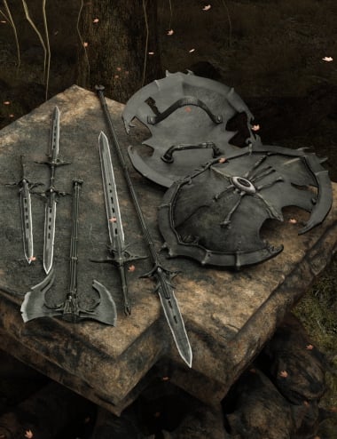 Angbar Weapons Collection | Daz 3D