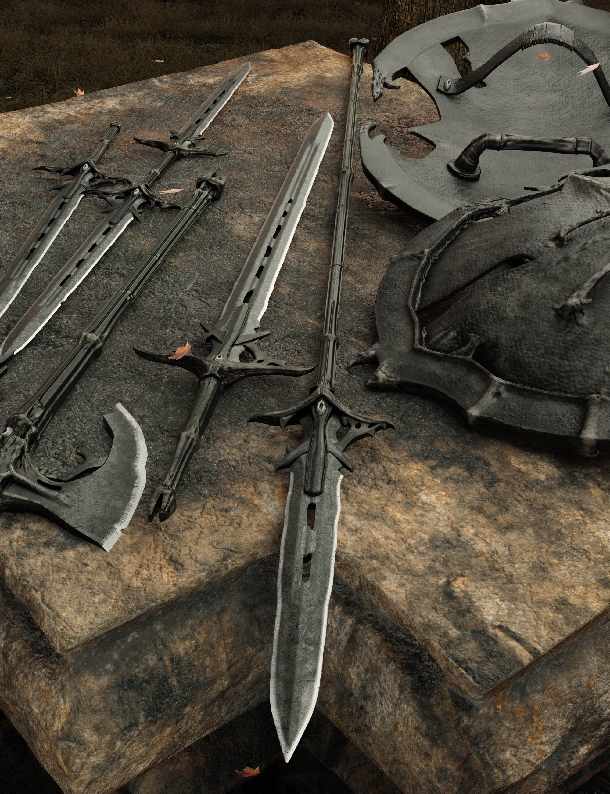 Angbar Weapons Collection | Daz 3D