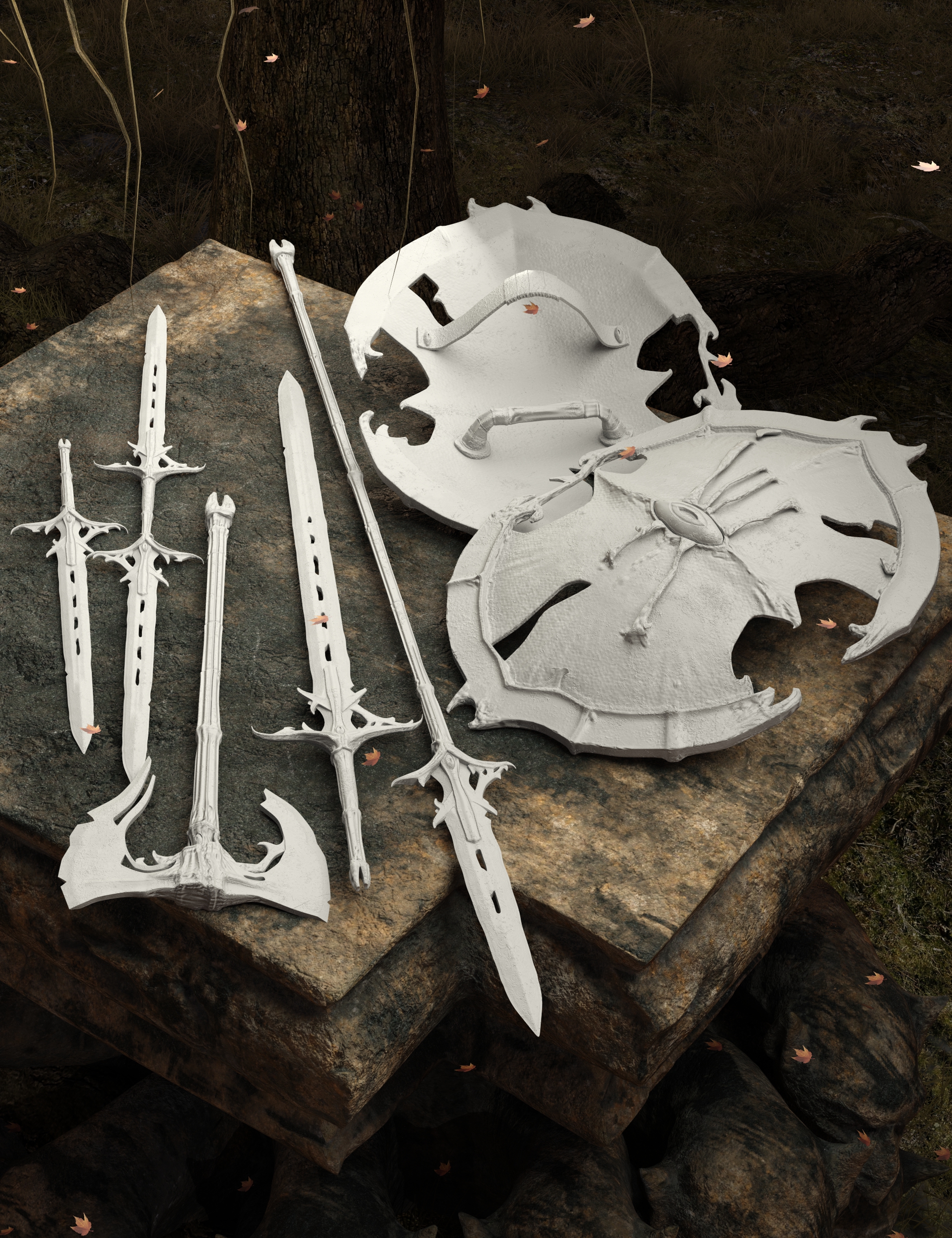 Angbar Weapons Collection | Daz 3D