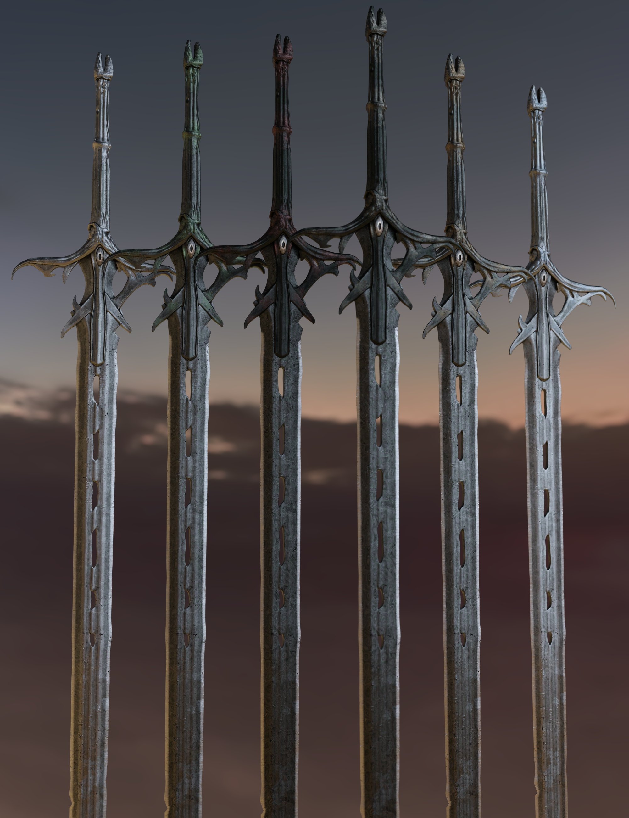 Angbar Weapons Collection | Daz 3D