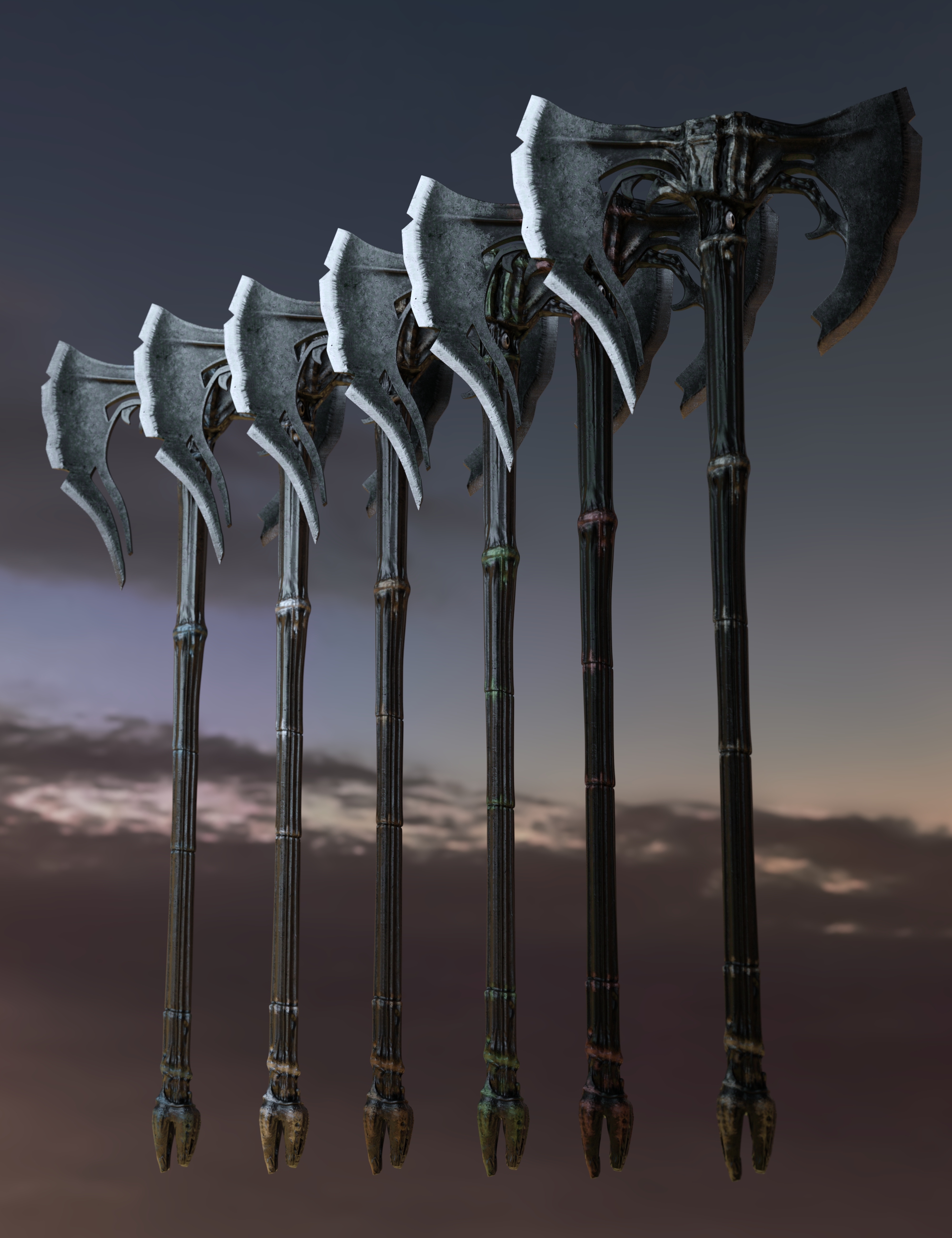 Angbar Weapons Collection | Daz 3D