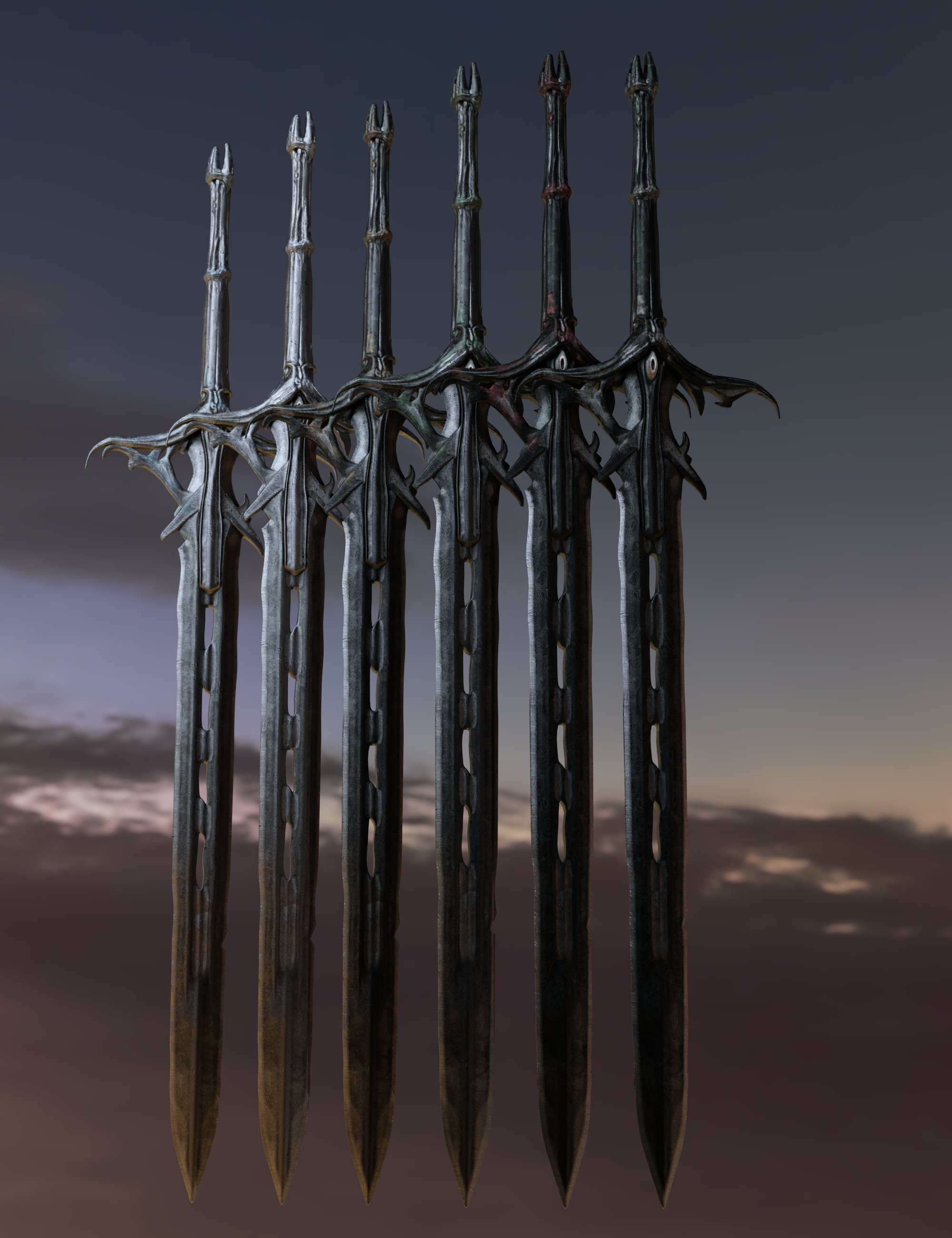 Angbar Weapons Collection | Daz 3D