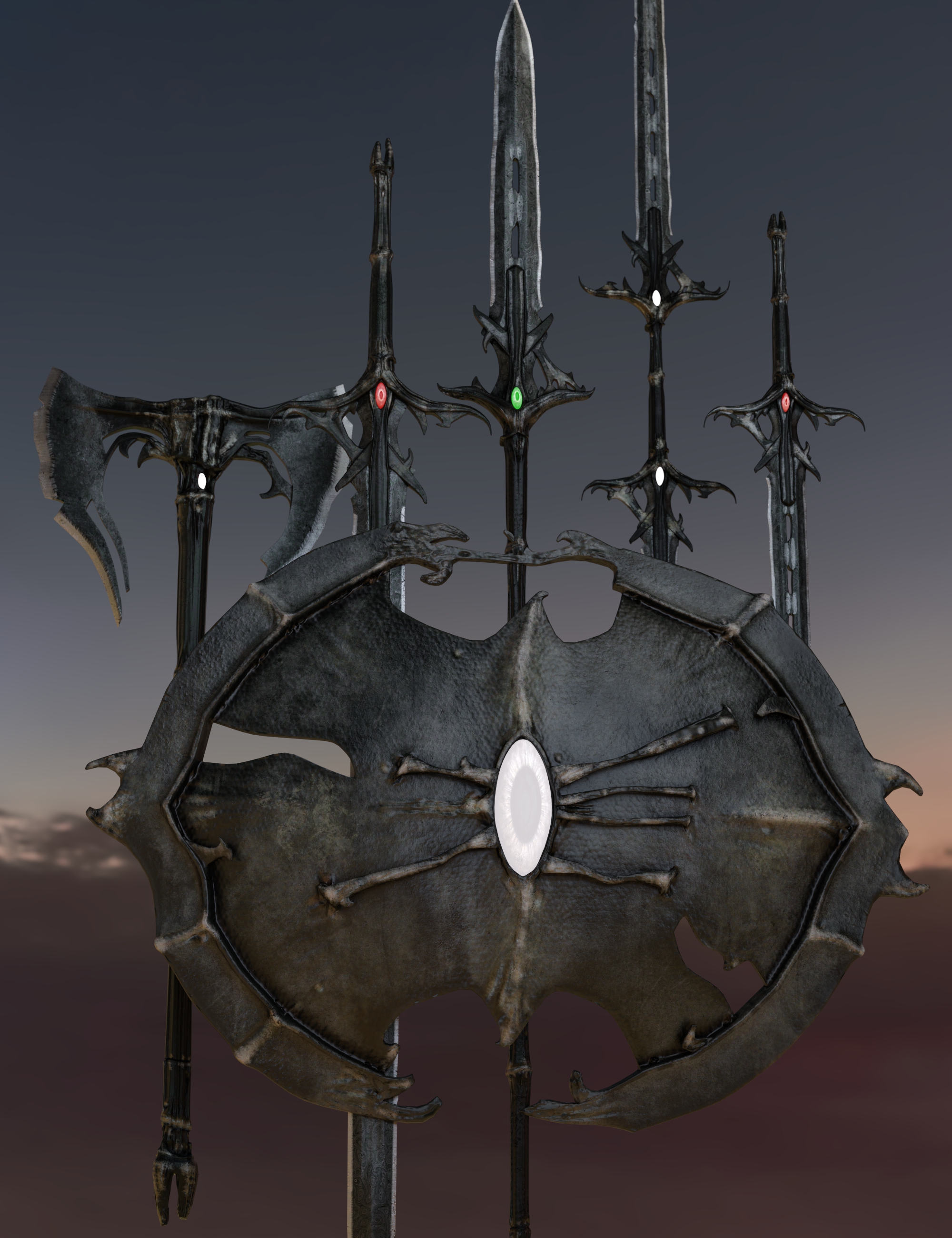 Angbar Weapons Collection | Daz 3D