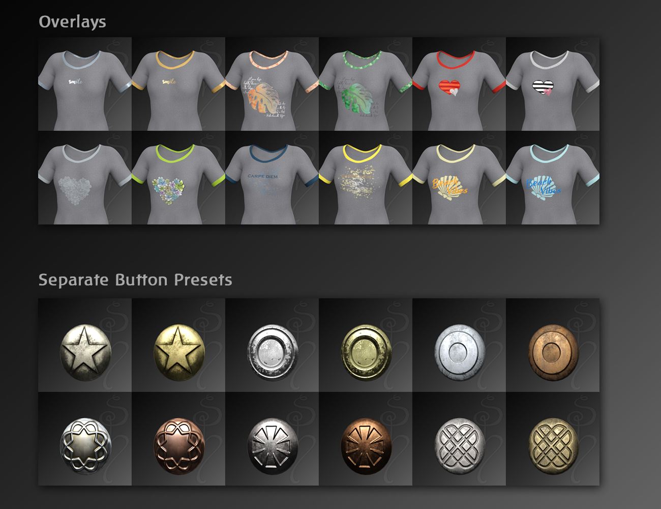 Capsule Wardrobe 01 Texture Add-On | Daz 3D