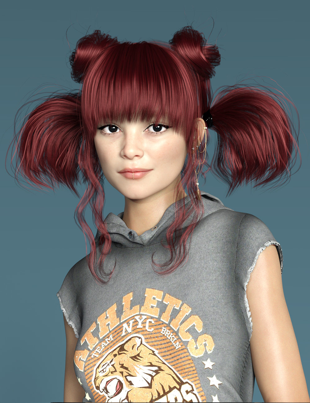 Roberta Hair for Genesis 8 and 8.1 Females | Daz 3D