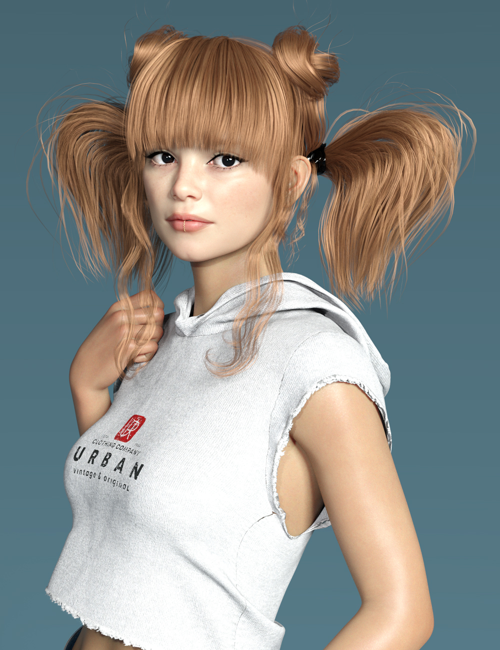 Roberta Hair for Genesis 8 and 8.1 Females | Daz 3D