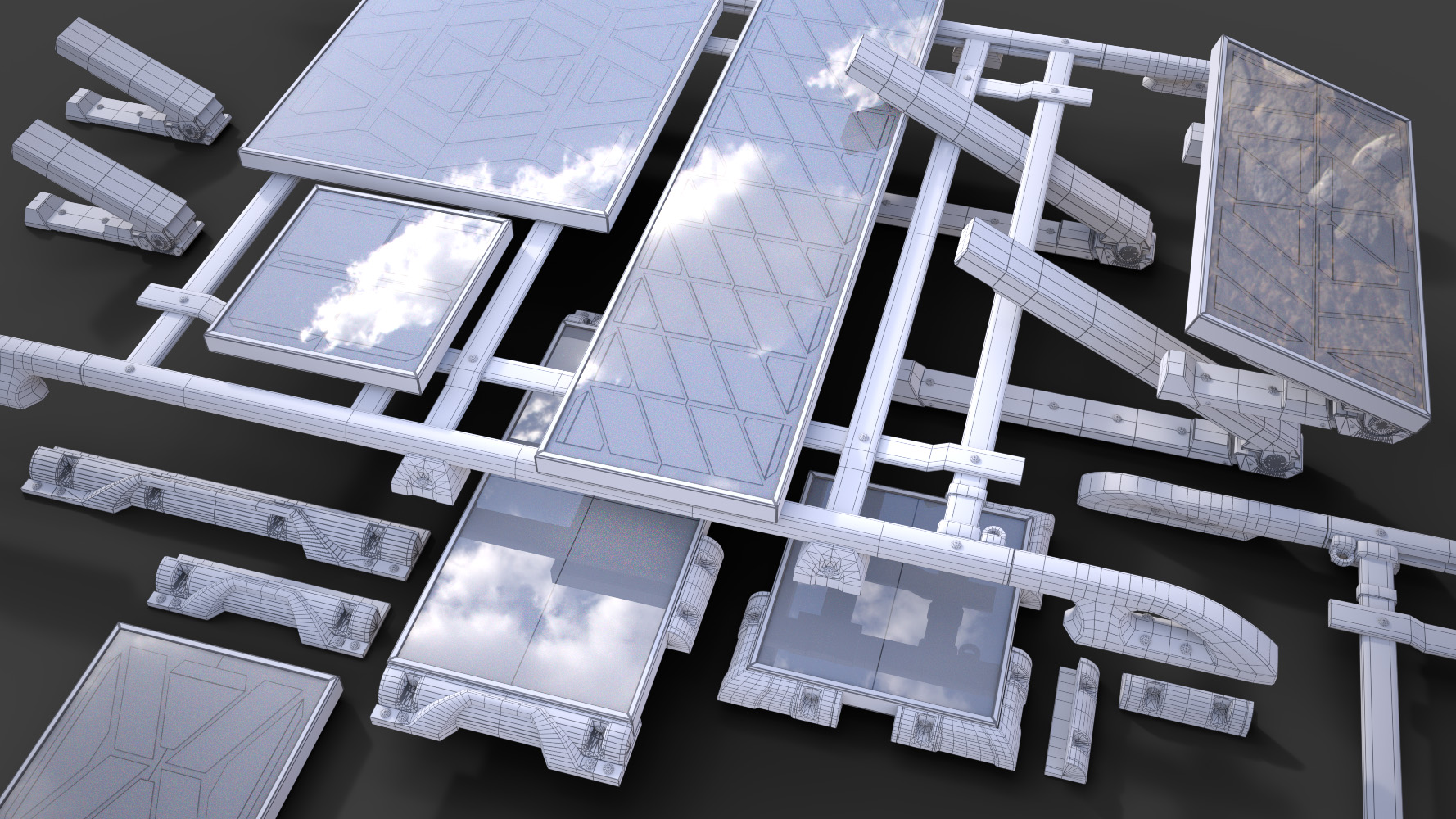Solar Panels and Displays | Daz 3D