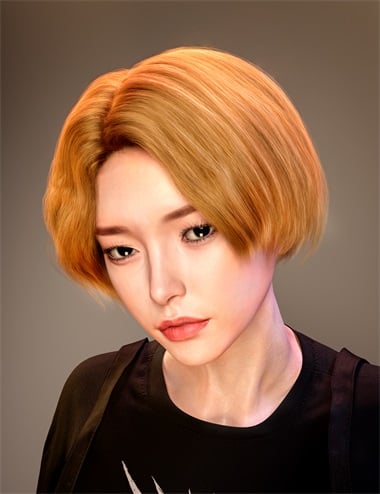 FE Luscious Hair for Genesis 8 and 8.1 Female | Daz 3D