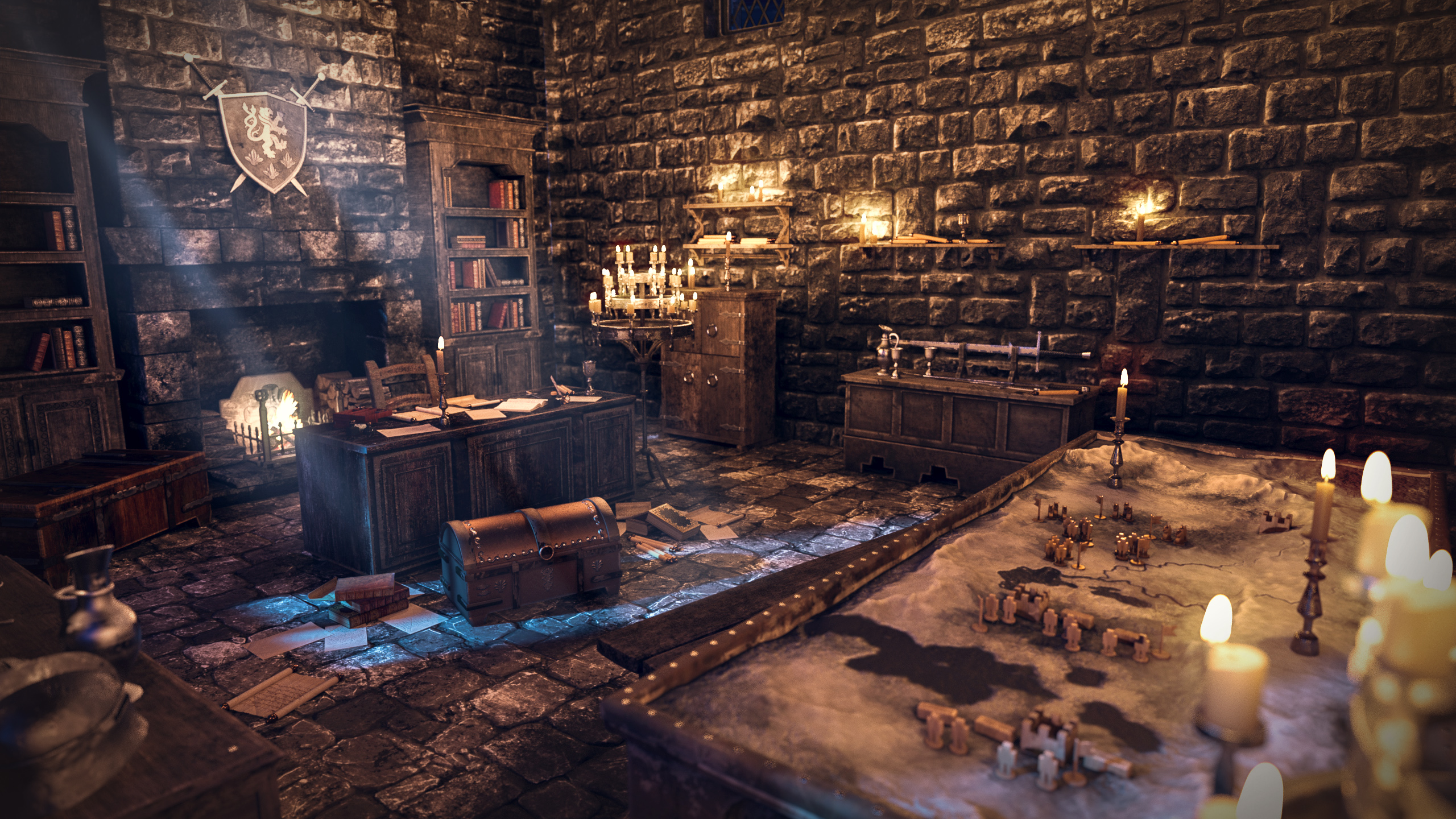 Northern Castle Office | Daz 3D