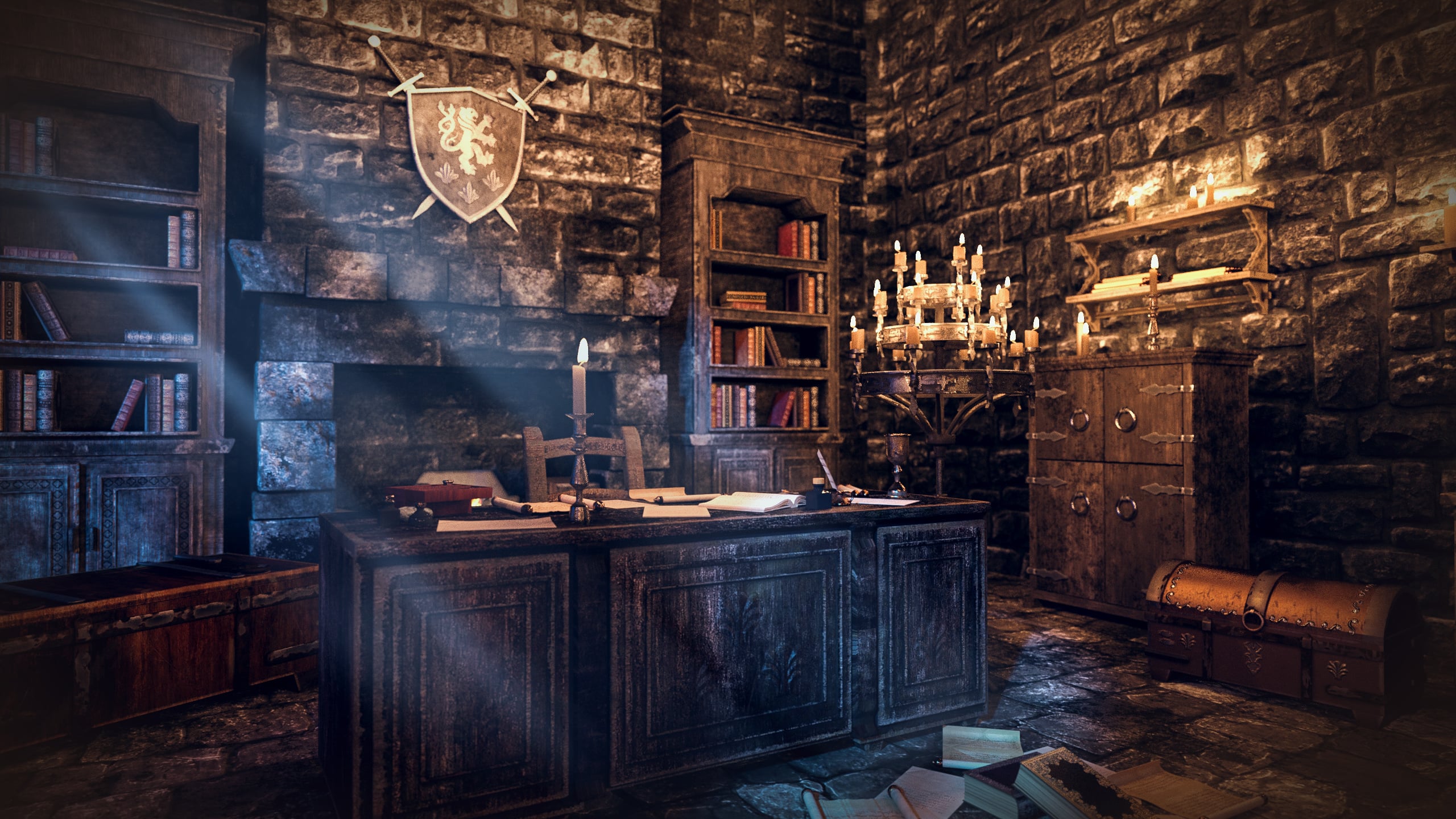 Northern Castle Office | Daz 3D