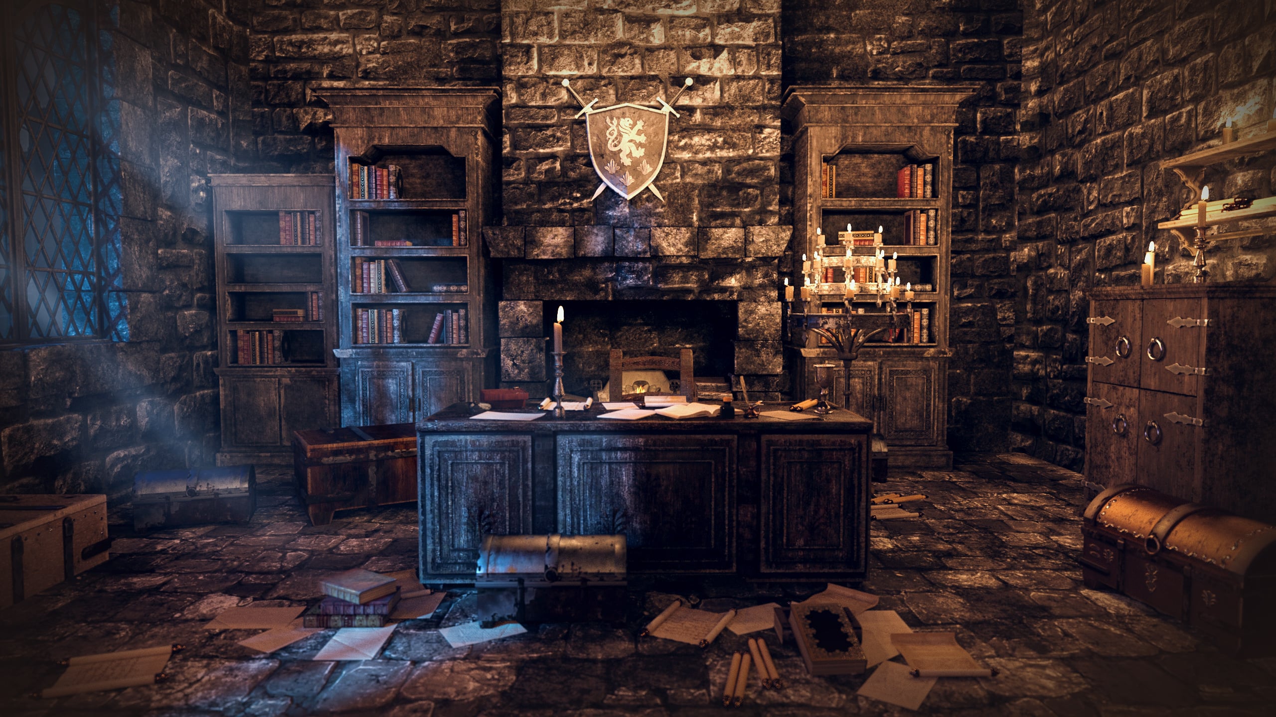 Northern Castle Office | Daz 3D