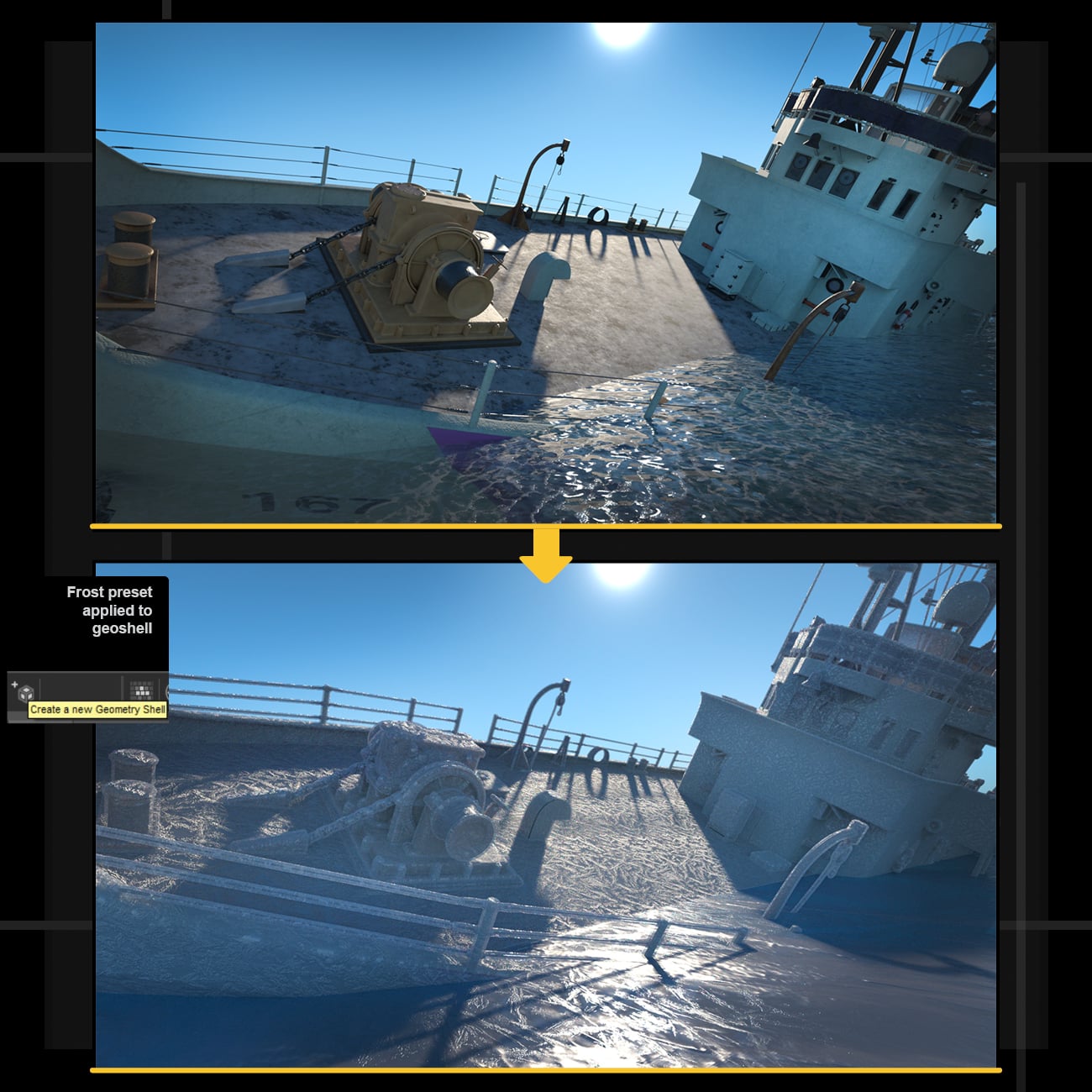 Snow and Frost Shaders for Iray | Daz 3D