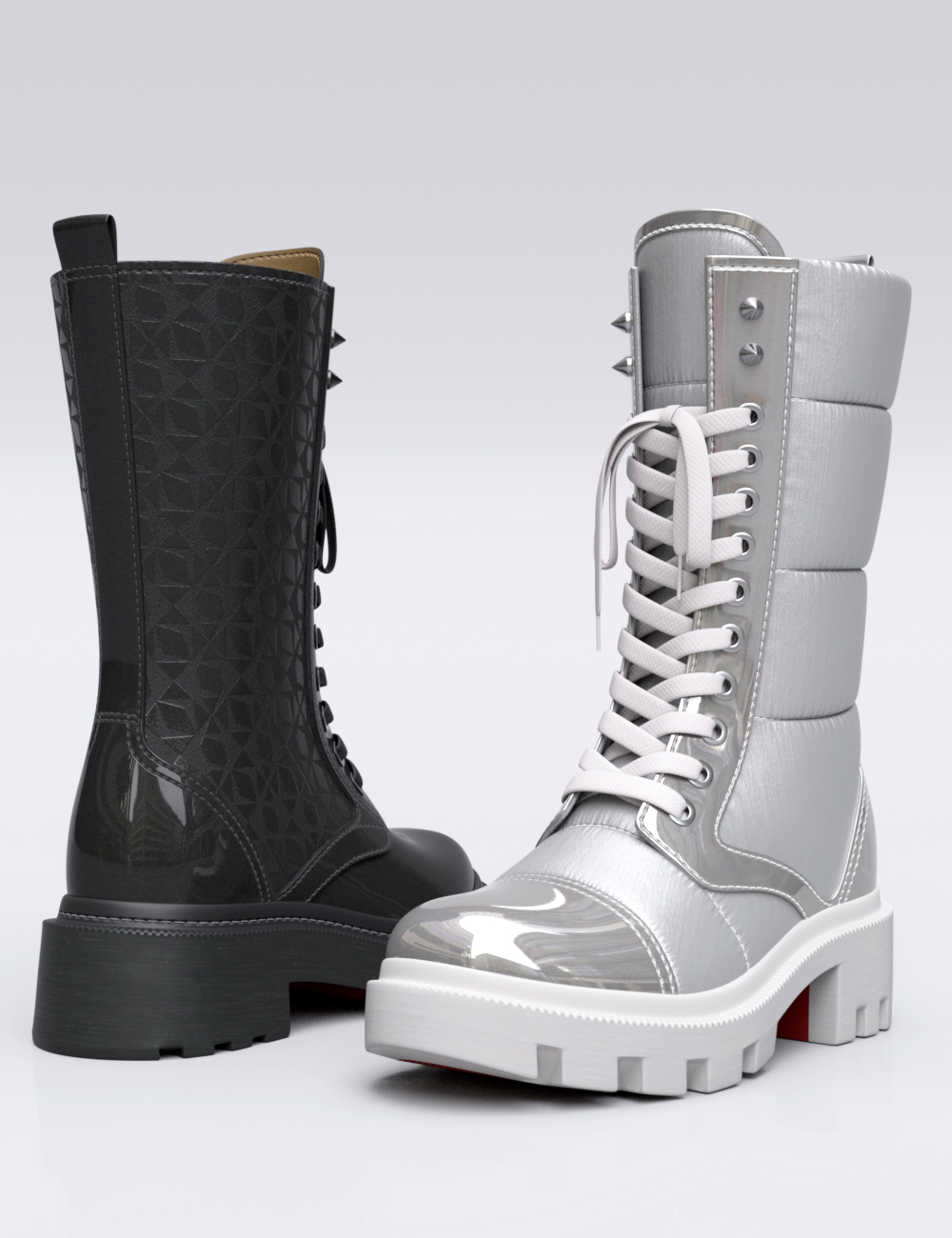 HL High Boots for Genesis 8, 8.1 Female and Genesis 9 | Daz 3D