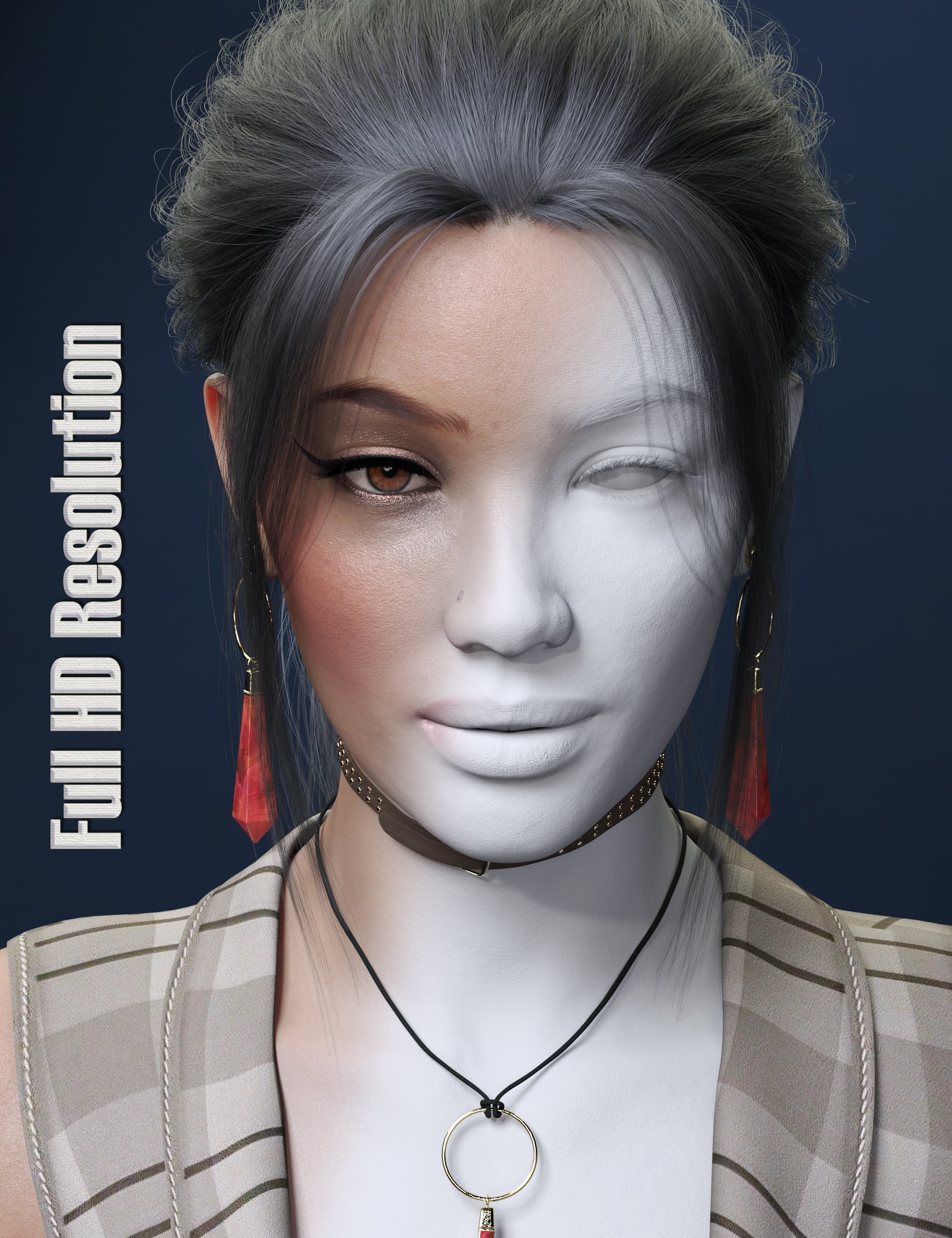 EM3D Lisha HD for Genesis 9 | Daz 3D