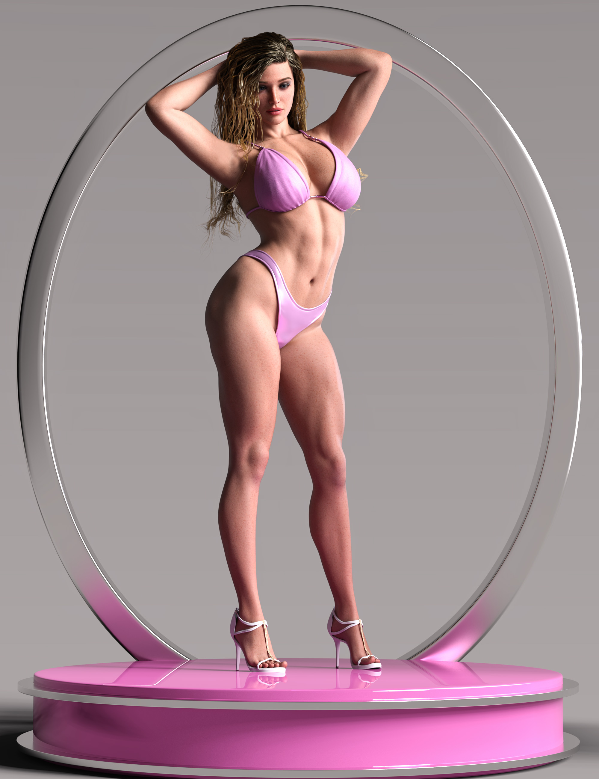 Z Toned Beauty Shape and Pose Mega Set for Genesis 9 | Daz 3D