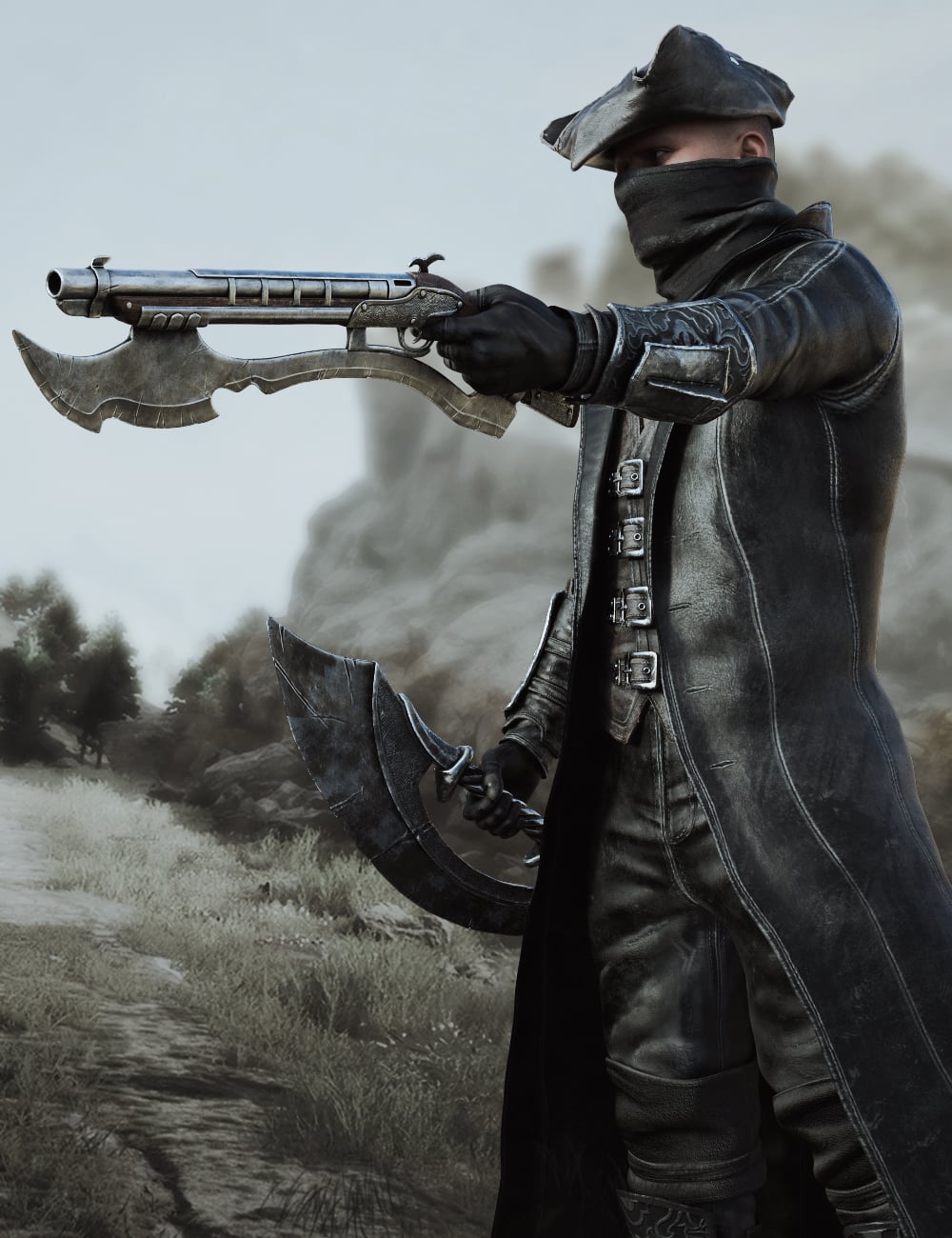 dForce Dark Assassin for Genesis 9 | Daz 3D