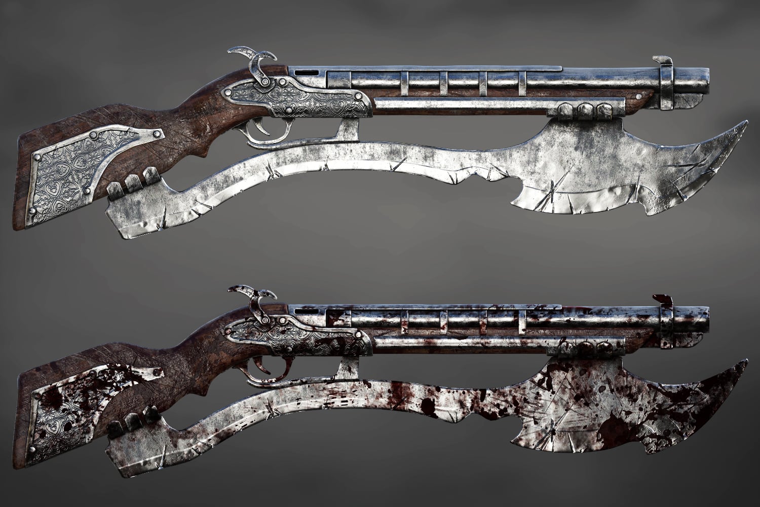 Dark Assassin Weapons for Genesis 9 | Daz 3D