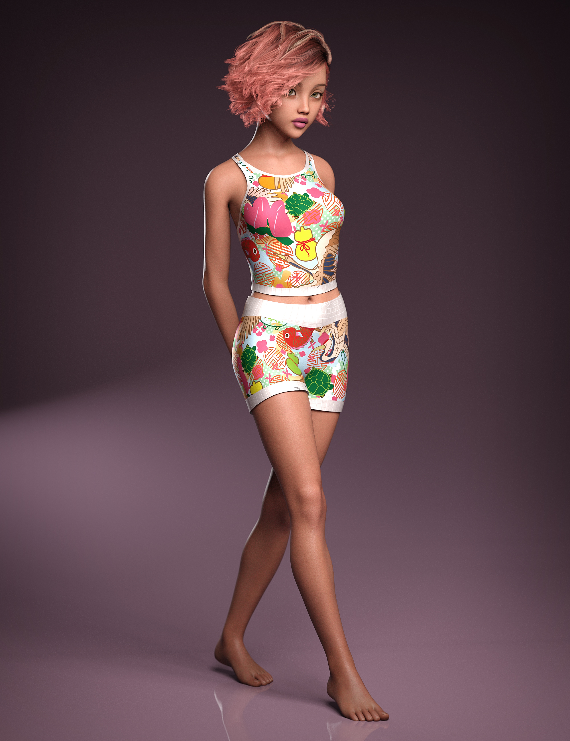 Josie 9 Daz 3d