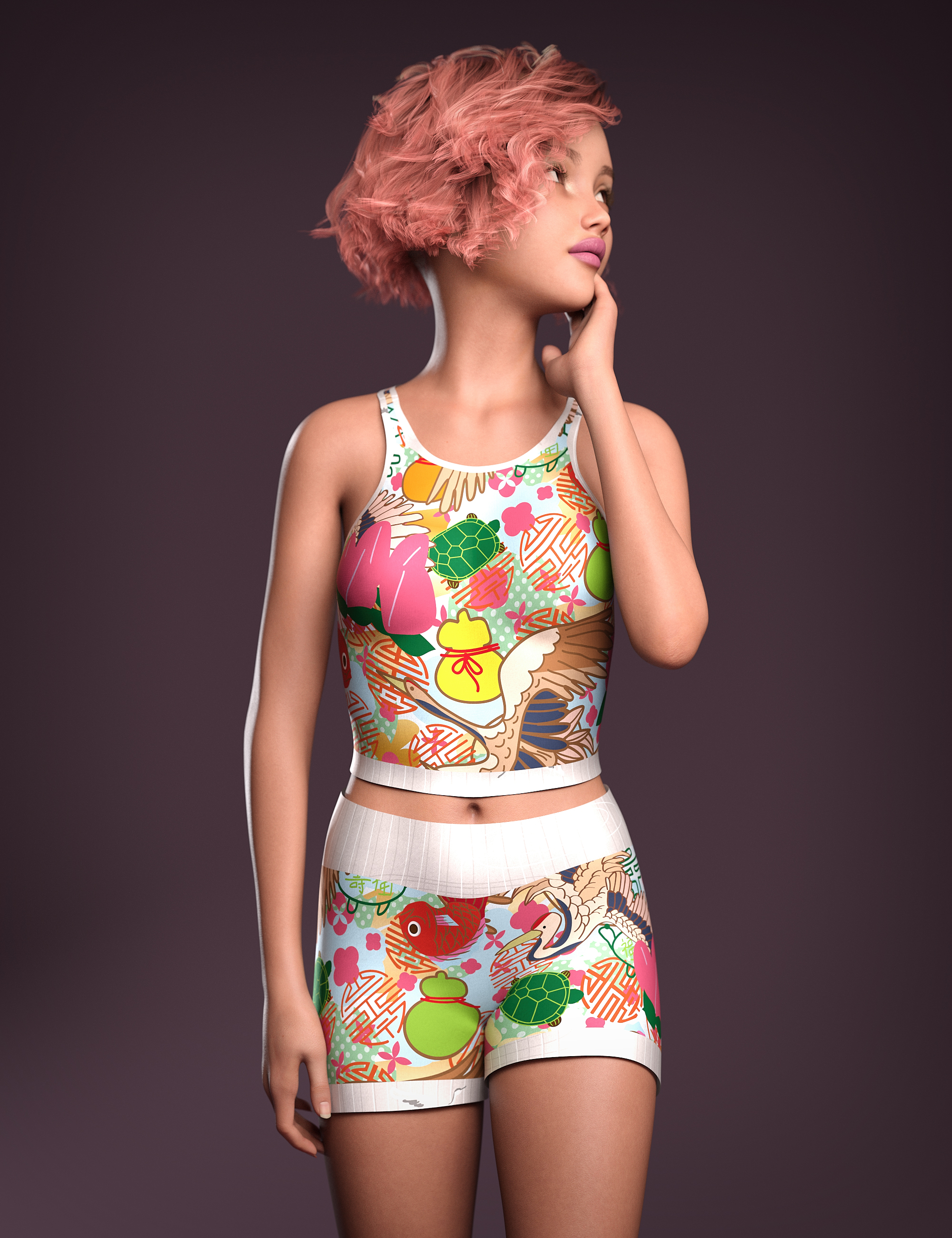 Josie 9 Daz 3d