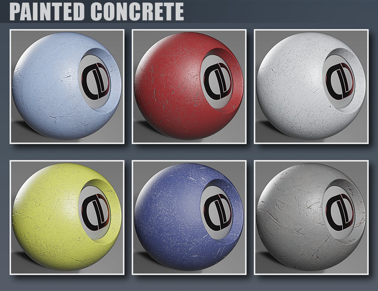 DD PBR Concrete Shaders for Iray Vol 1 | Daz 3D