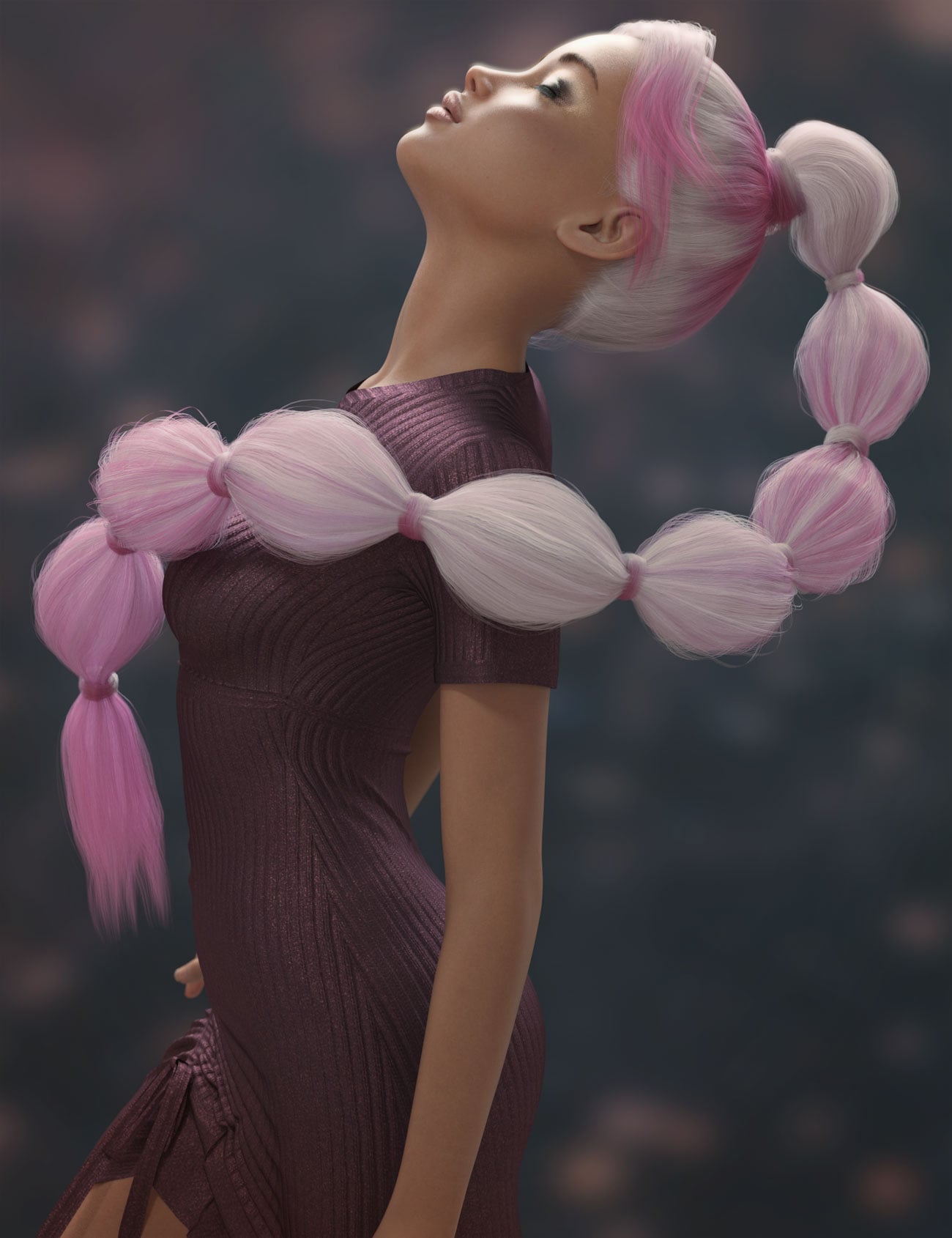 Chanelle Dream Hair for Genesis 9 | Daz 3D