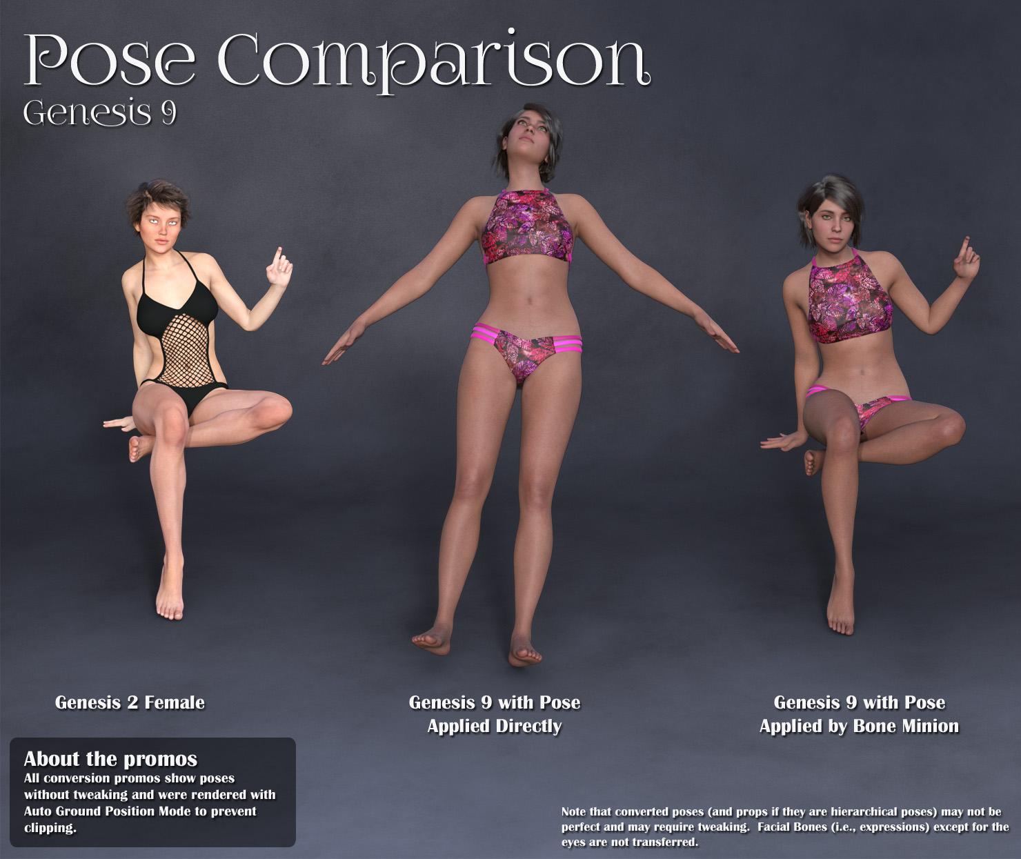 Bone Minion for Genesis 2 Poses for Genesis 9 | Daz 3D