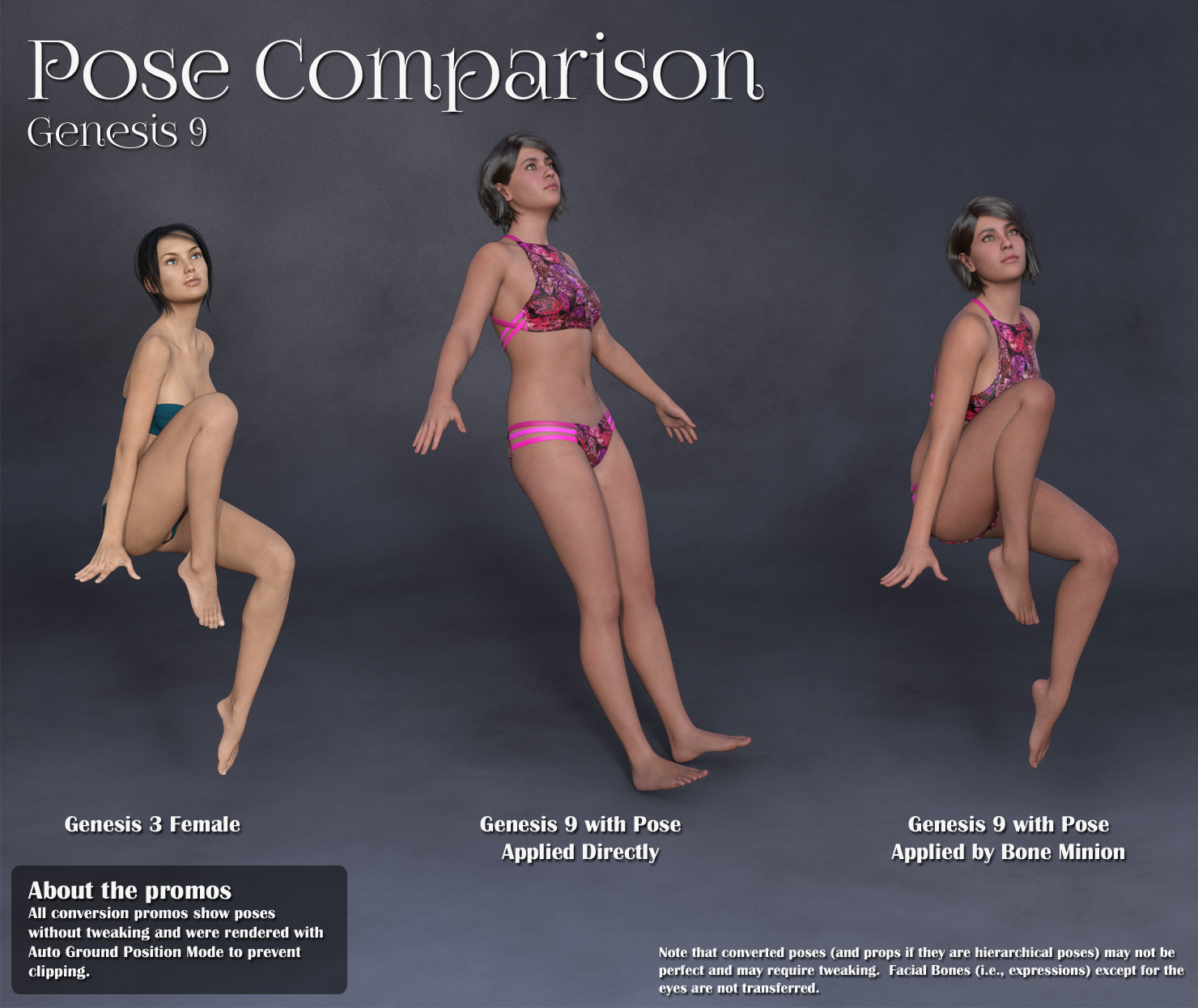 Bone Minion for Genesis 3 Poses for Genesis 9 | Daz 3D