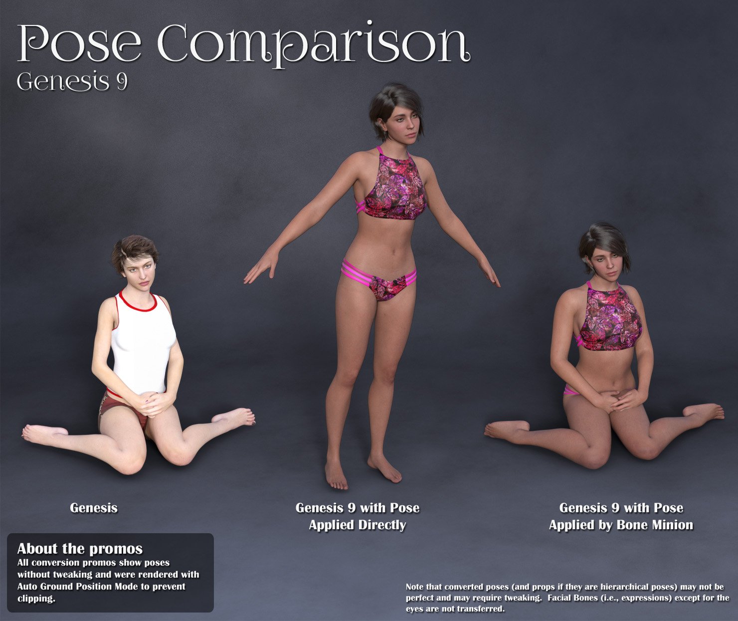 Ultimate Pose Converter Bundle for Genesis 9 | Daz 3D