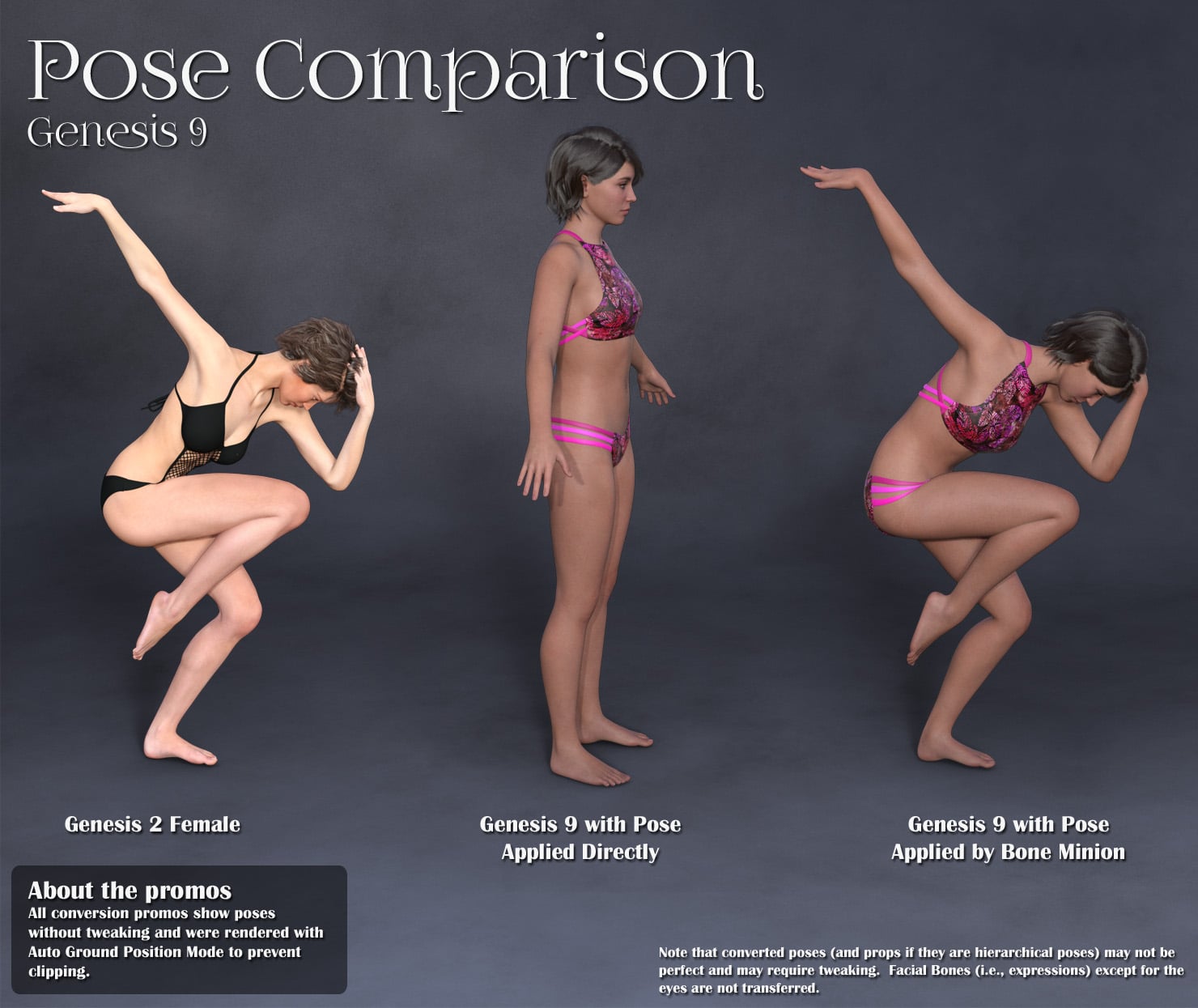 Ultimate Pose Converter Bundle for Genesis 9 | Daz 3D