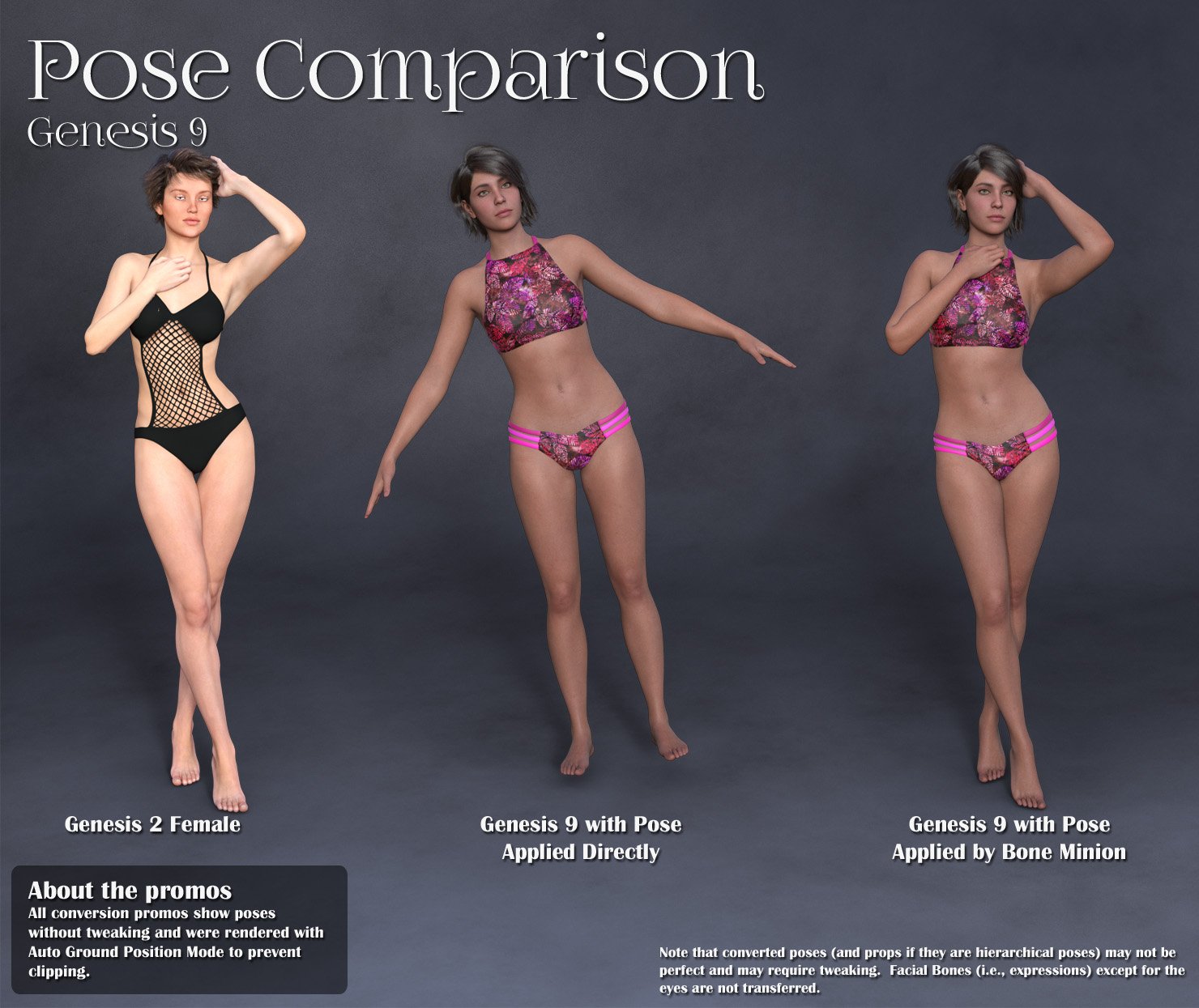 Ultimate Pose Converter Bundle for Genesis 9 | Daz 3D