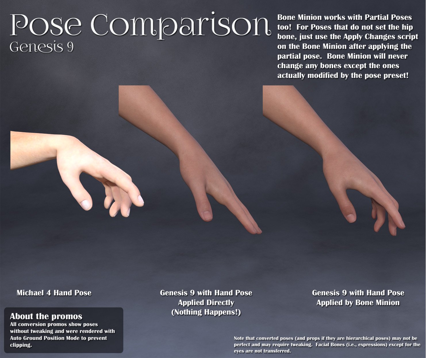 Ultimate Pose Converter Bundle for Genesis 9 | Daz 3D