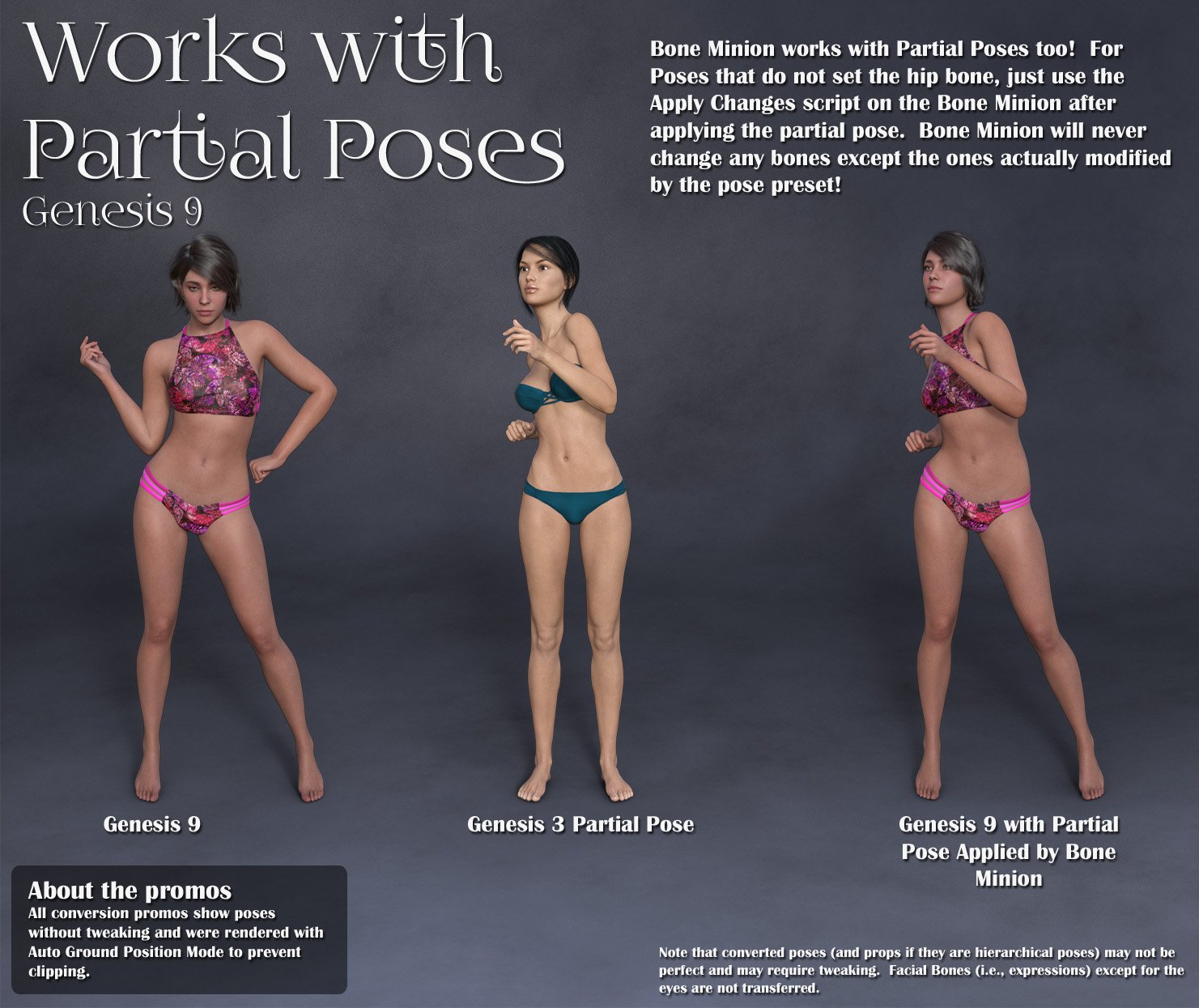 Ultimate Pose Converter Bundle for Genesis 9 | Daz 3D