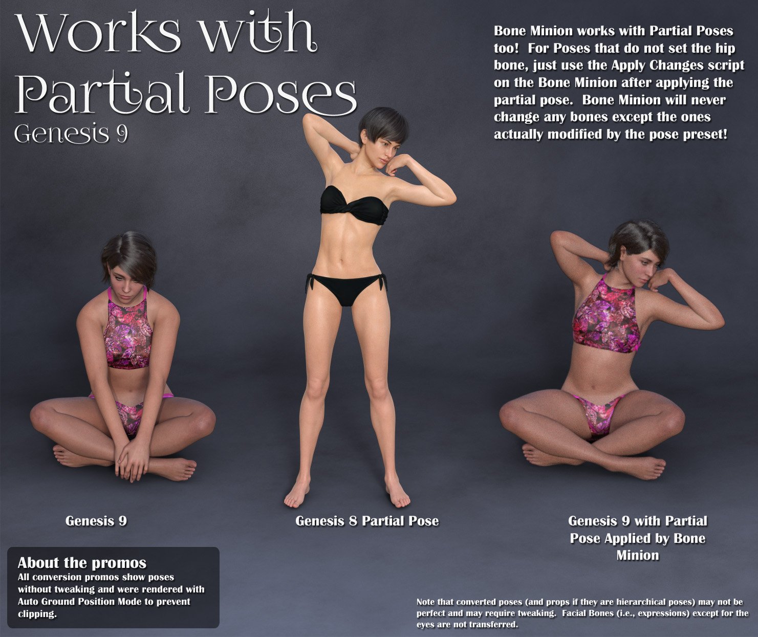 Ultimate Pose Converter Bundle for Genesis 9 | Daz 3D