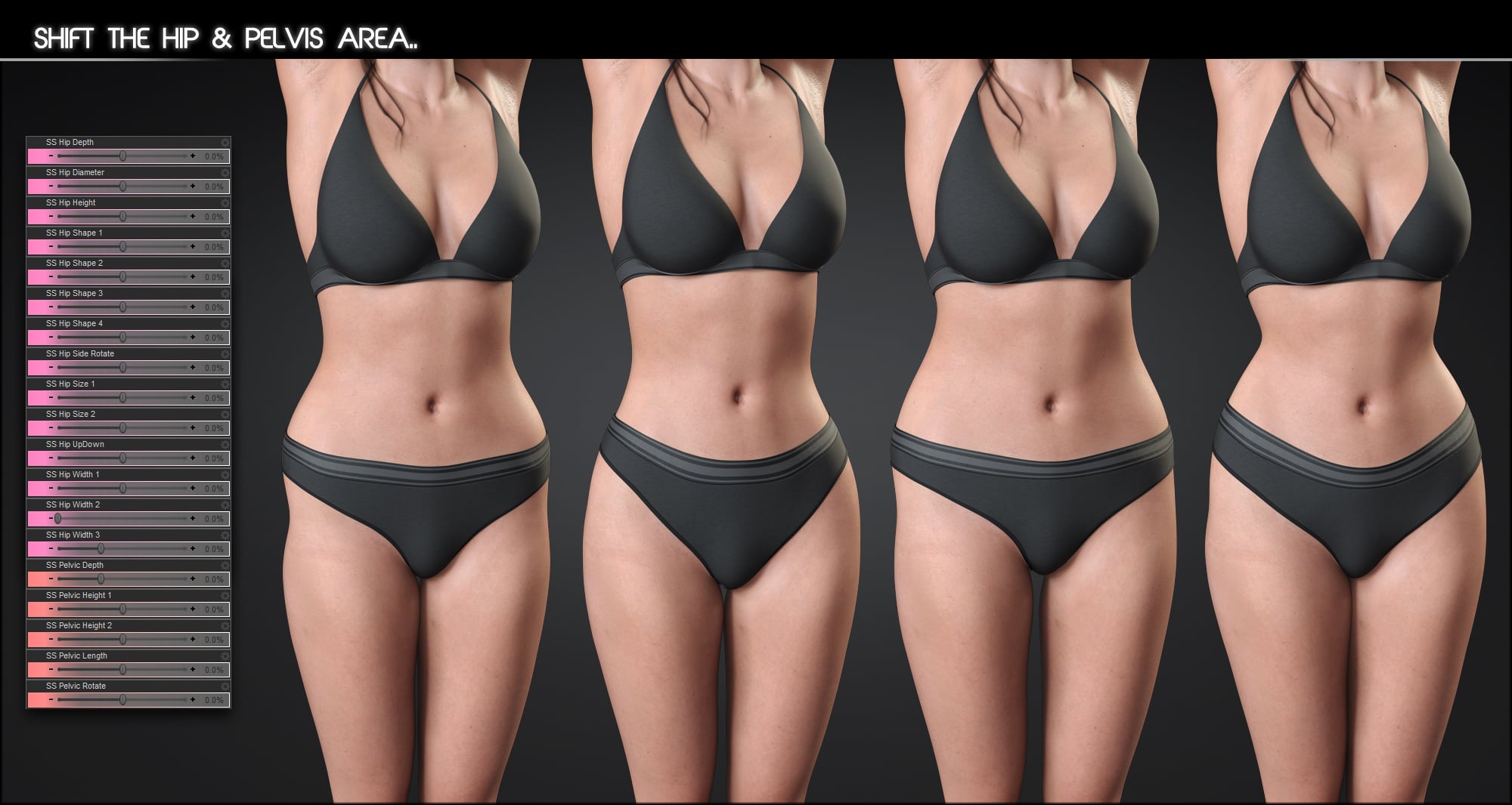 Shape Shift for Genesis 9 | Daz 3D