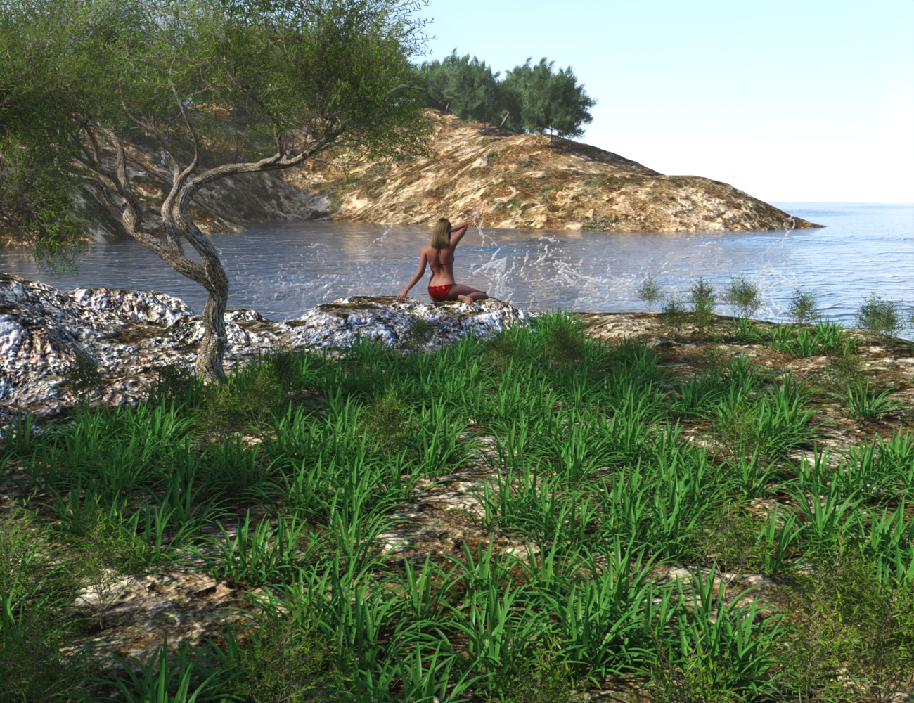View of the Sea | Daz 3D