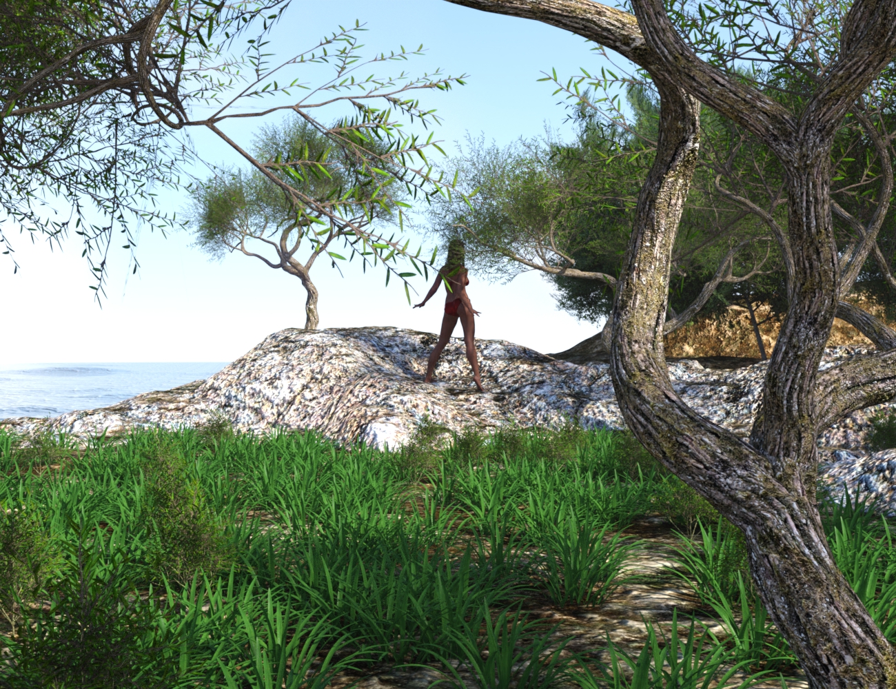 View of the Sea | Daz 3D