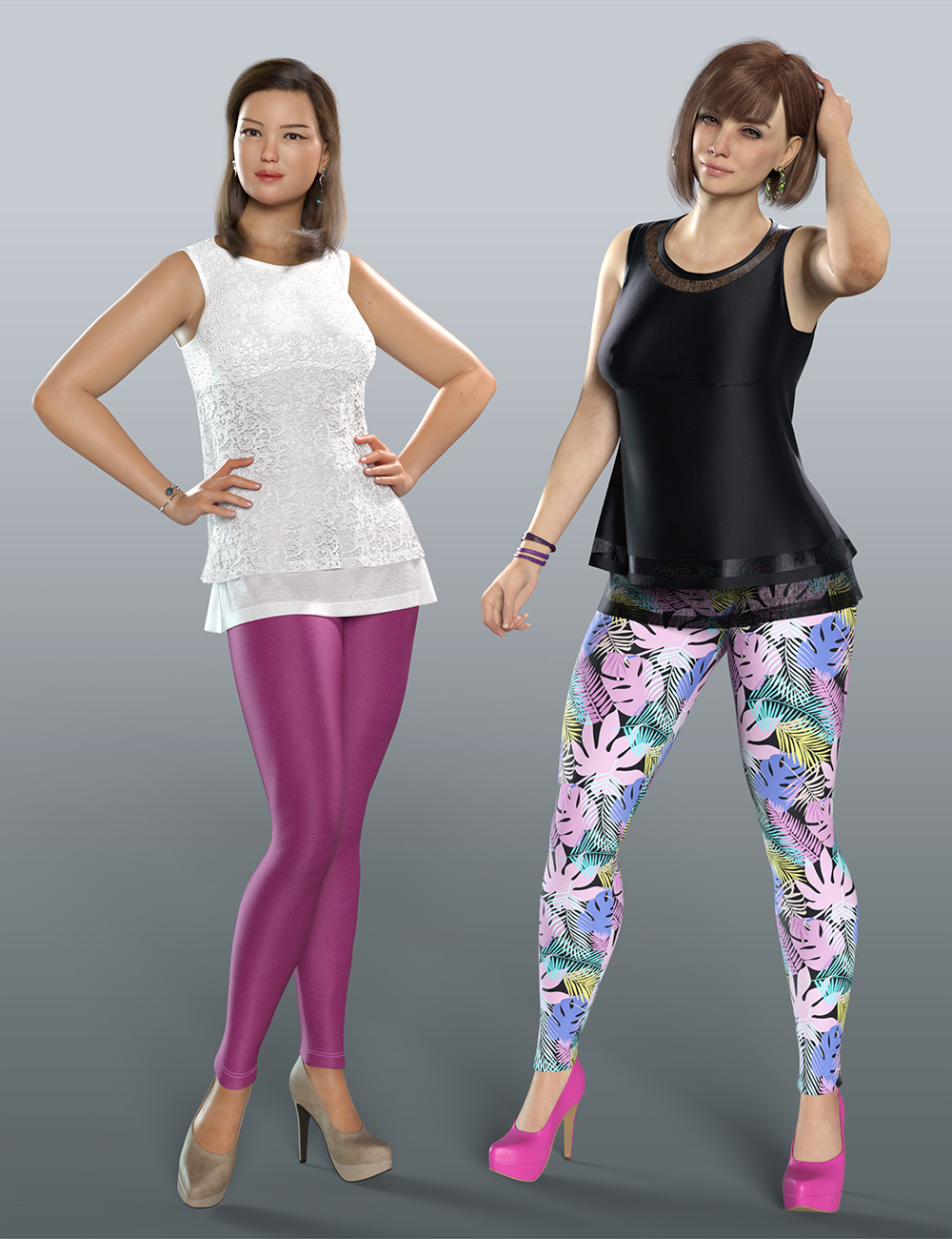 Capsule Wardrobe 02 Texture Add-On | Daz 3D