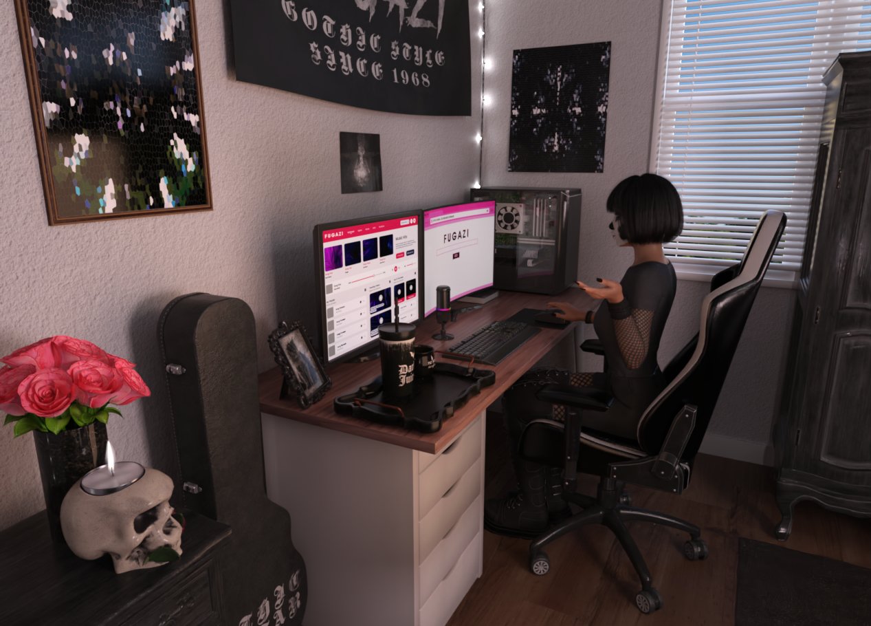 FG Goth Style Bundle | Daz 3D