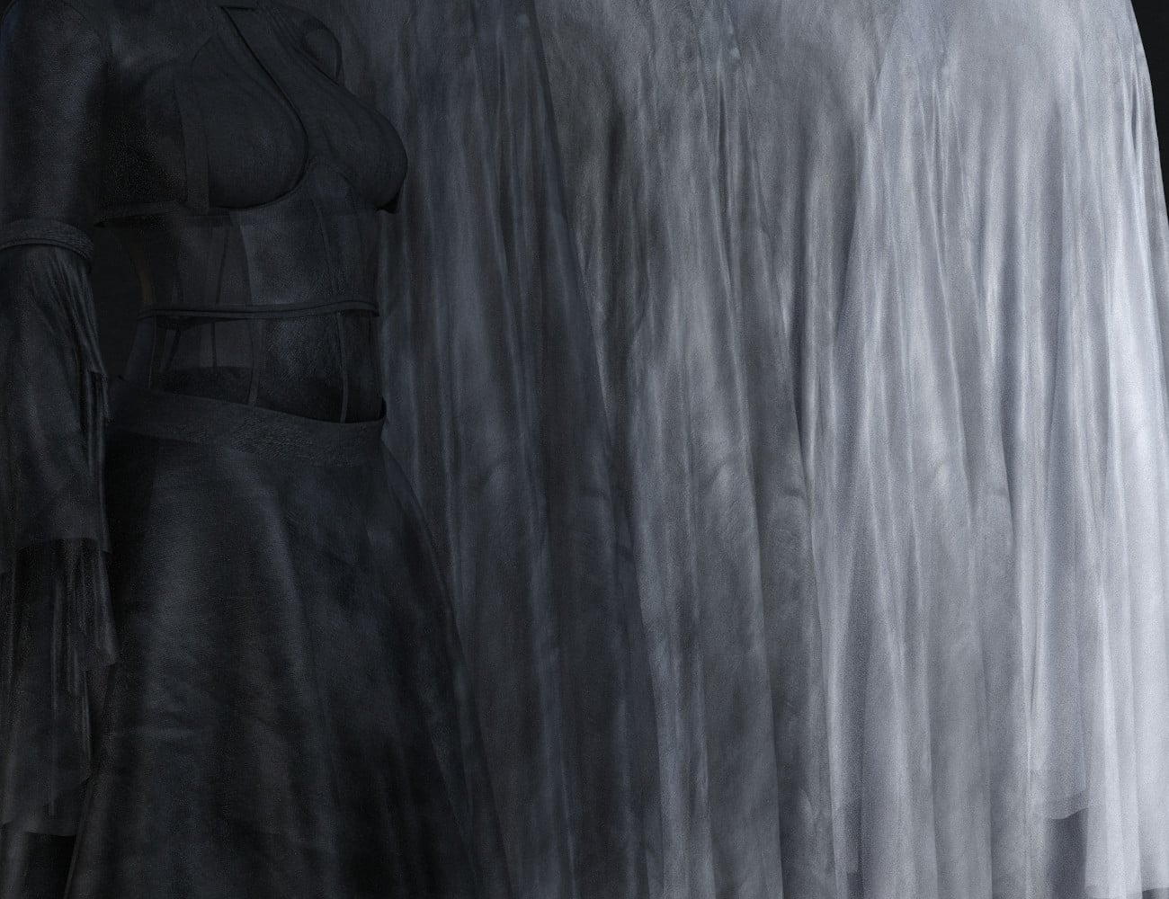 FSL Dark Dreaming Clothing Shaders Iray Megapack | Daz 3D