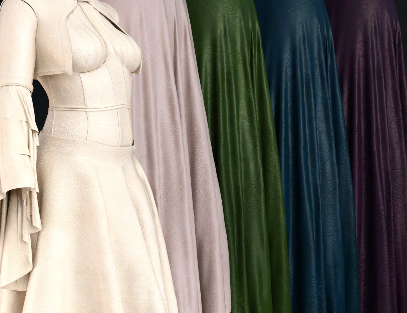 FSL Dark Dreaming Clothing Shaders Iray Megapack | Daz 3D