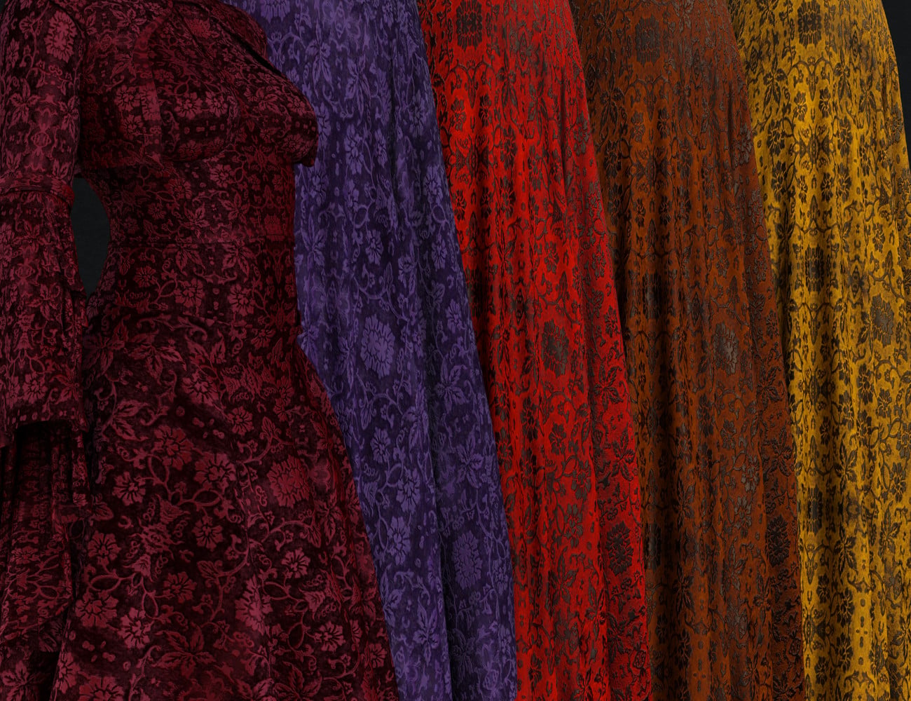 FSL Dark Dreaming Clothing Shaders Iray Megapack | Daz 3D