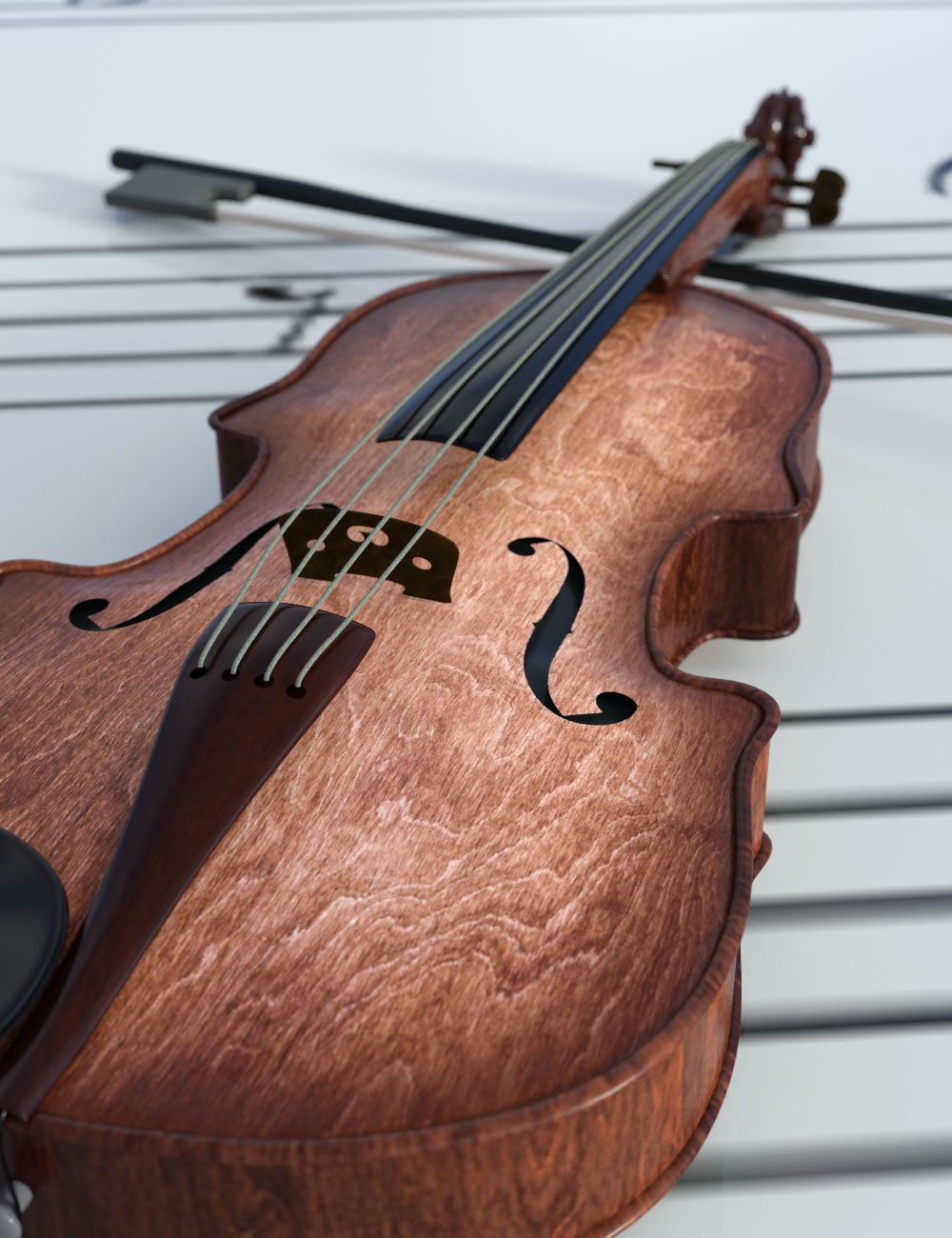Hobby Props Music | Daz 3D