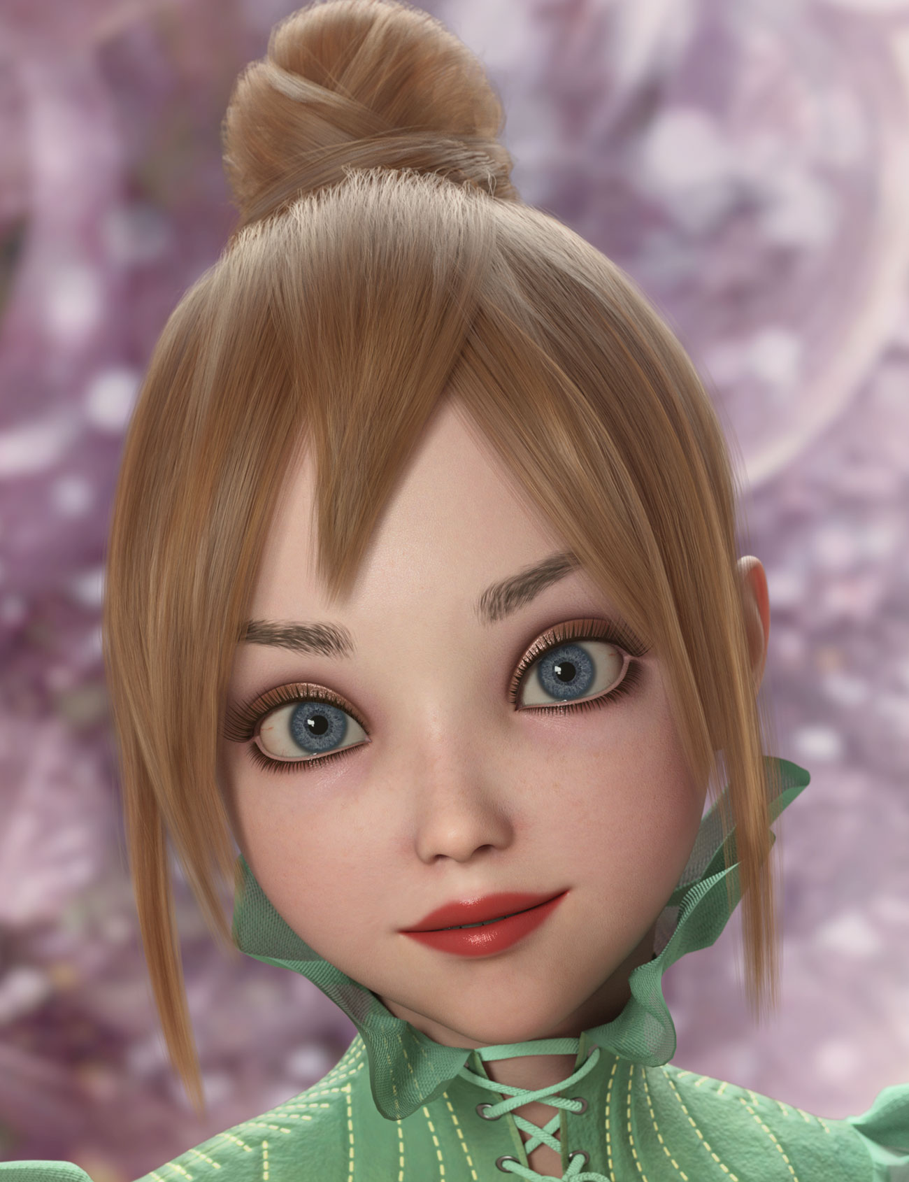 Dannae Hair for Genesis 9 | Daz 3D