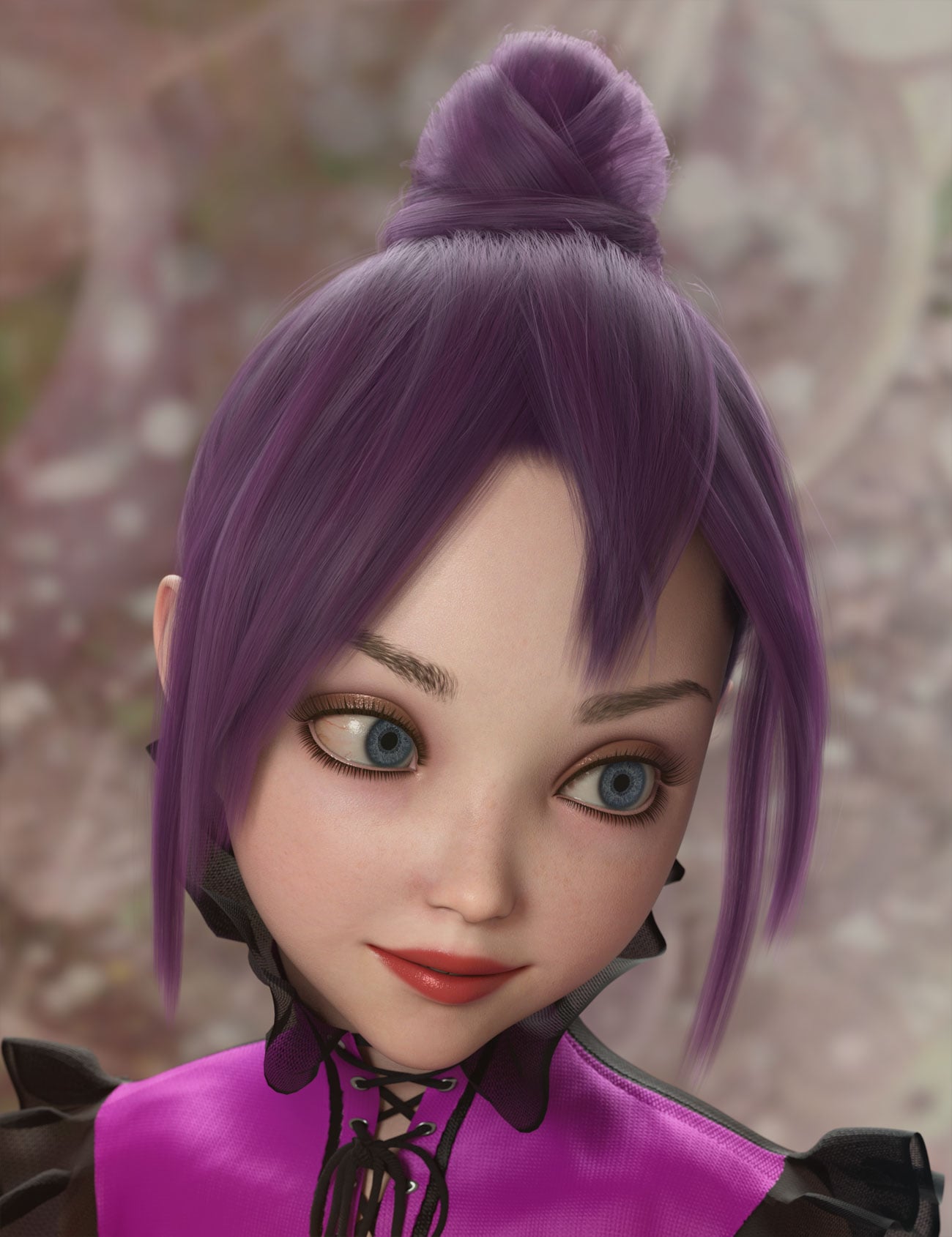 Dannae Hair for Genesis 9 | Daz 3D