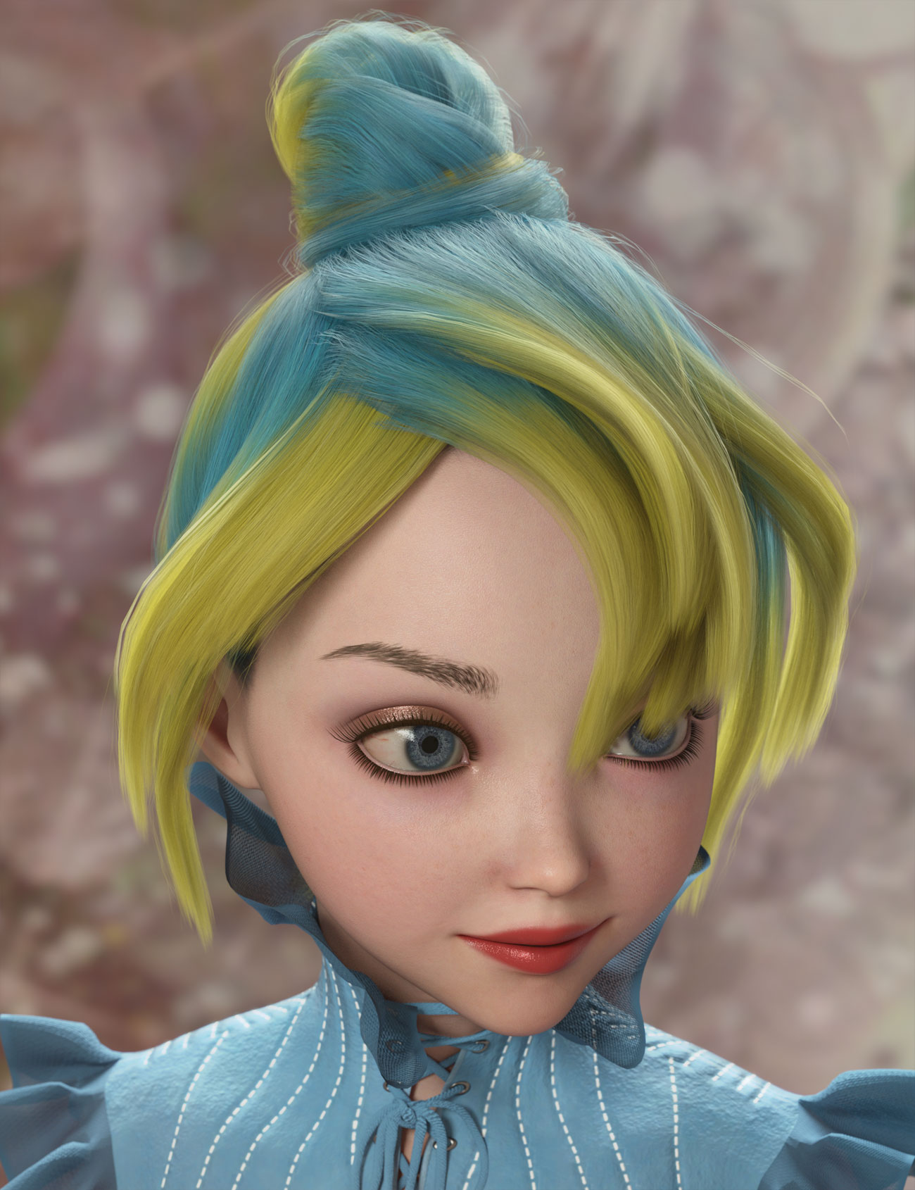 Dannae Hair for Genesis 9 | Daz 3D