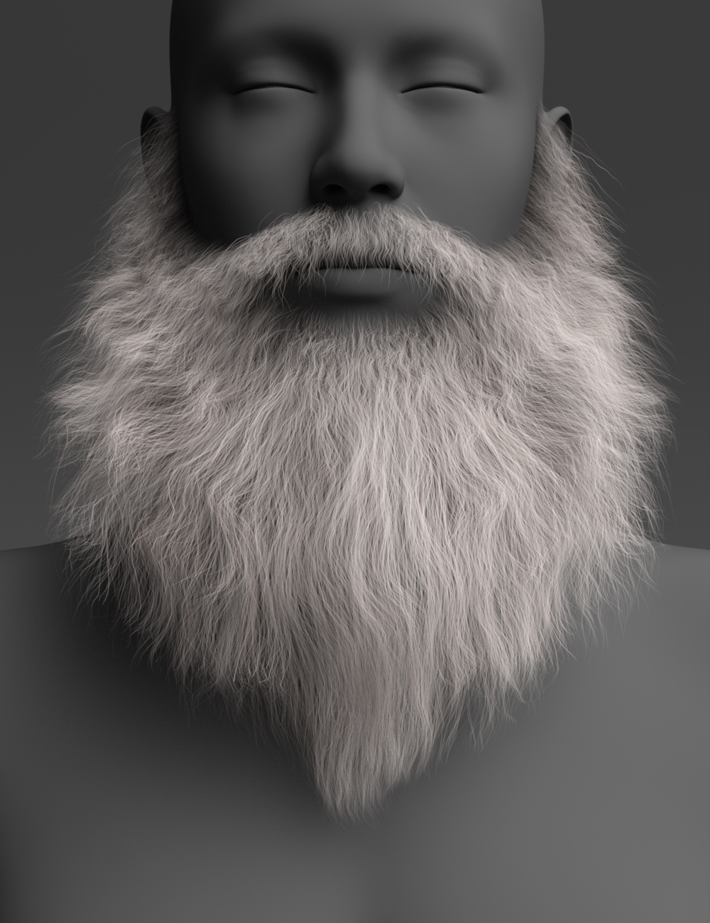 Santa Claus Beard for Genesis 9 | Daz 3D