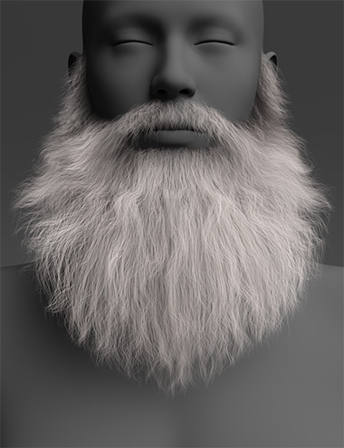 Santa Claus Beard for Genesis 9 | Daz 3D