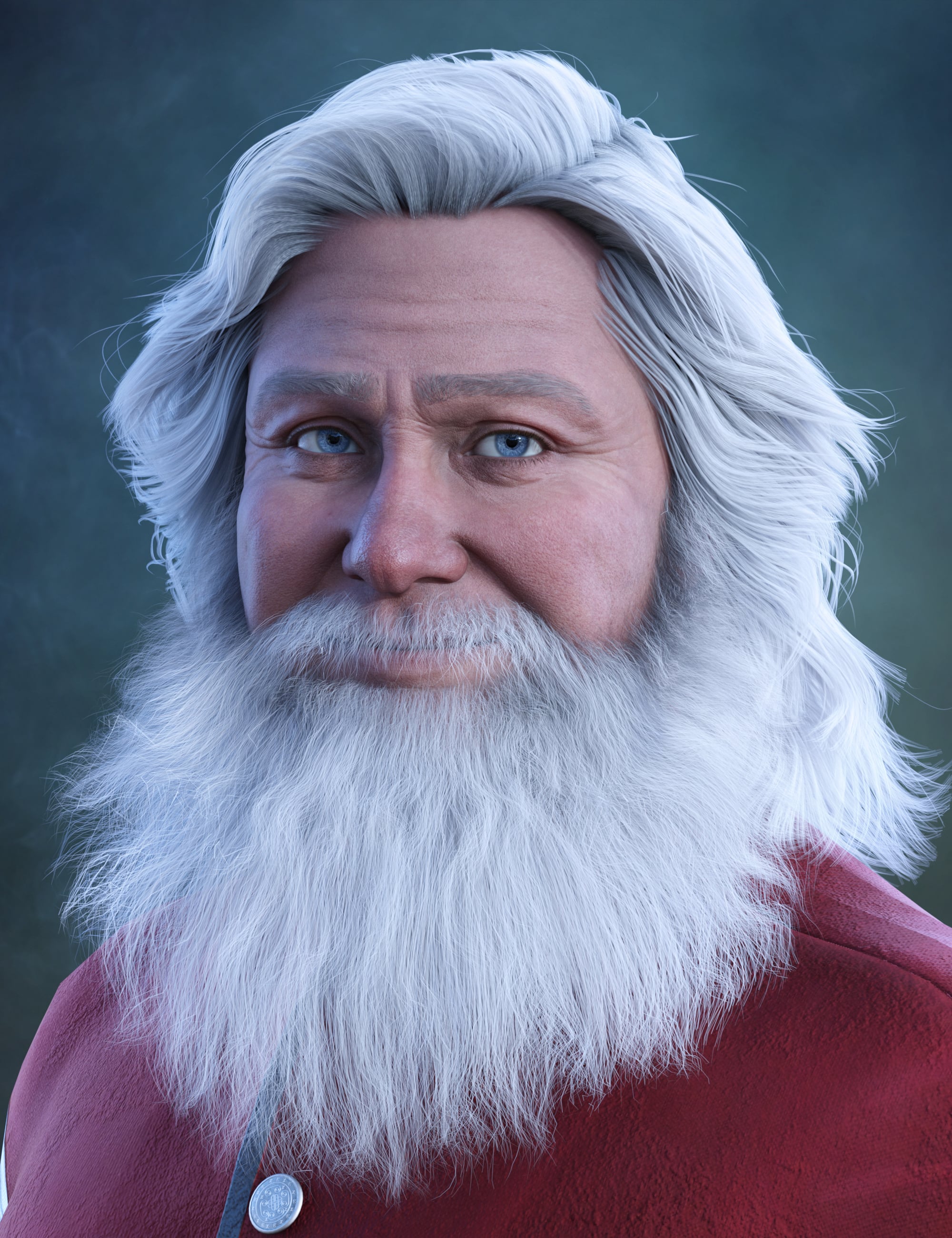 Santa Claus Beard for Genesis 9 | Daz 3D