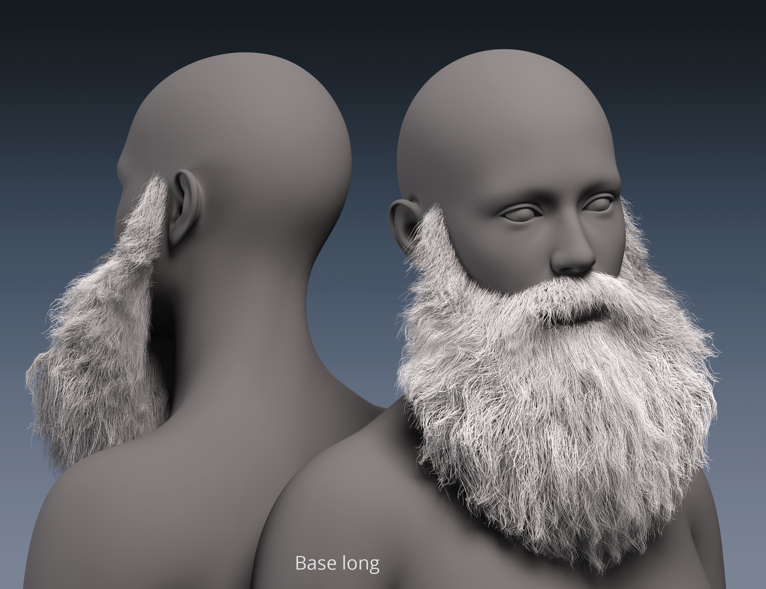 Santa Claus Beard for Genesis 9 | Daz 3D